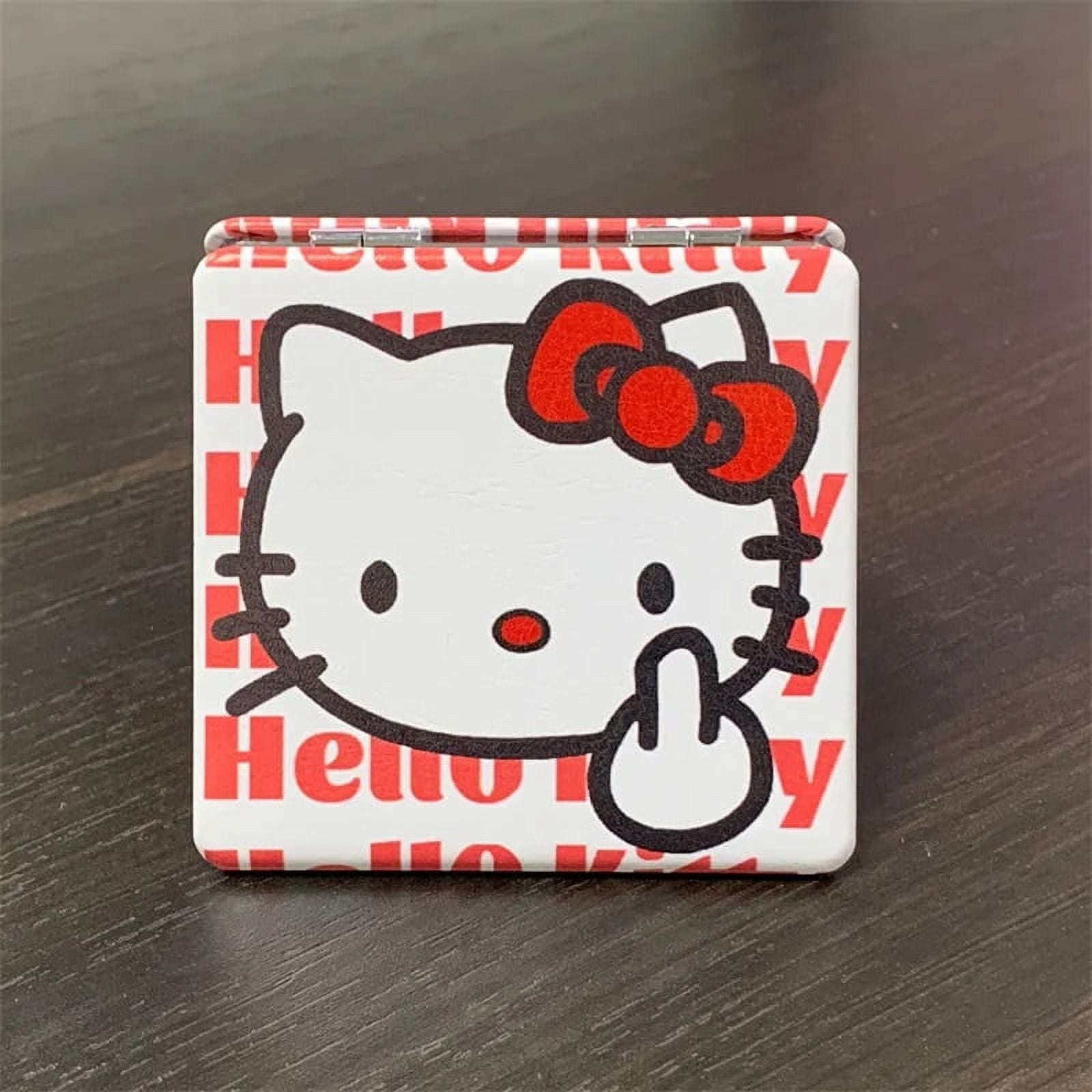 Hello Kitty Mirror Portable Small Mirror Hello Kitty Sanrio Portable ...