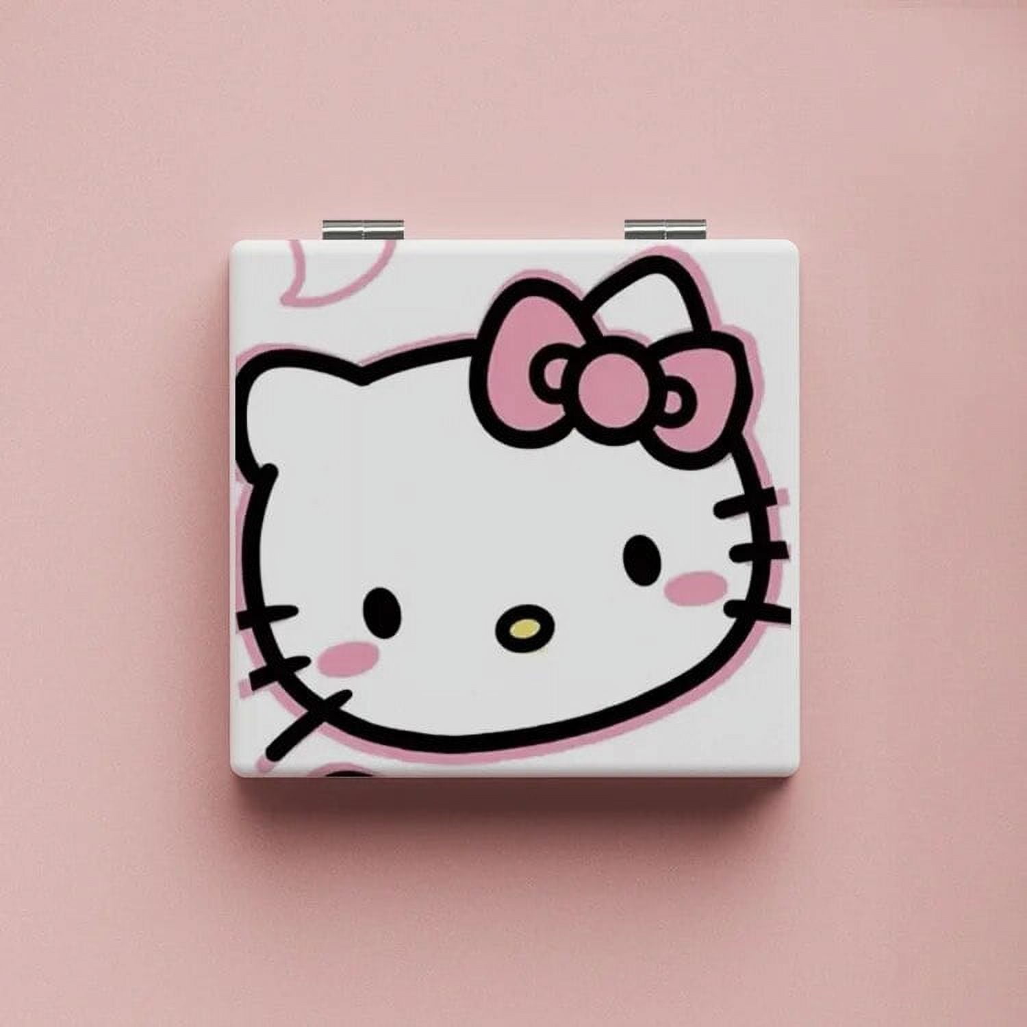 Hello Kitty Mirror Portable Small Mirror Hello Kitty Sanrio Portable ...