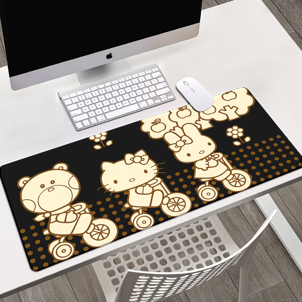 Hello Kitty Mouse Pad Keyboard Gaming Accessories Mouse Mats Game ...