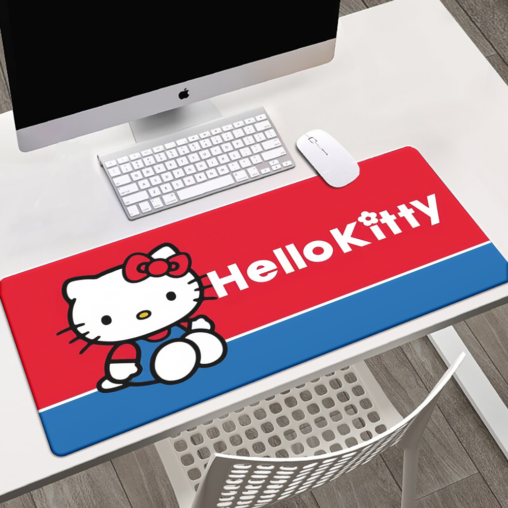 Hello Kitty Mouse Pad Keyboard Gaming Accessories Mouse Mats Game ...