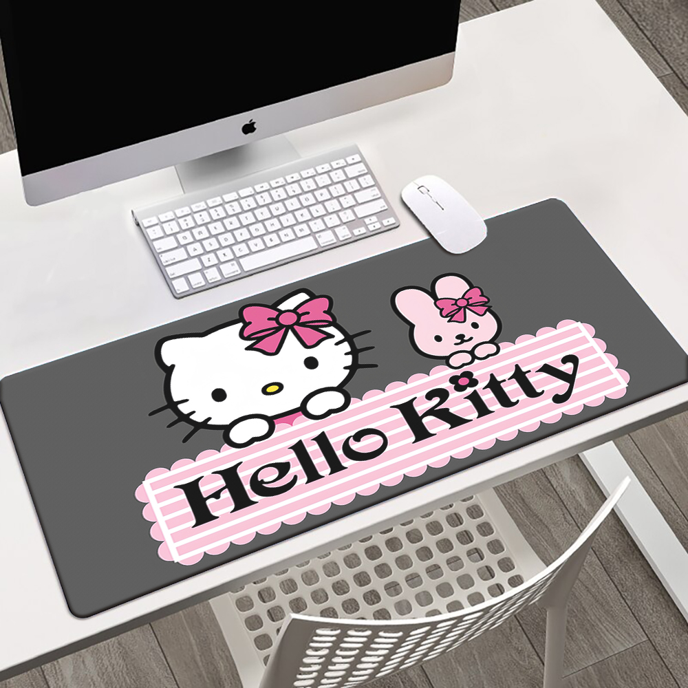 Hello Kitty Mouse Pad Keyboard Gaming Accessories Mouse Mats Game ...