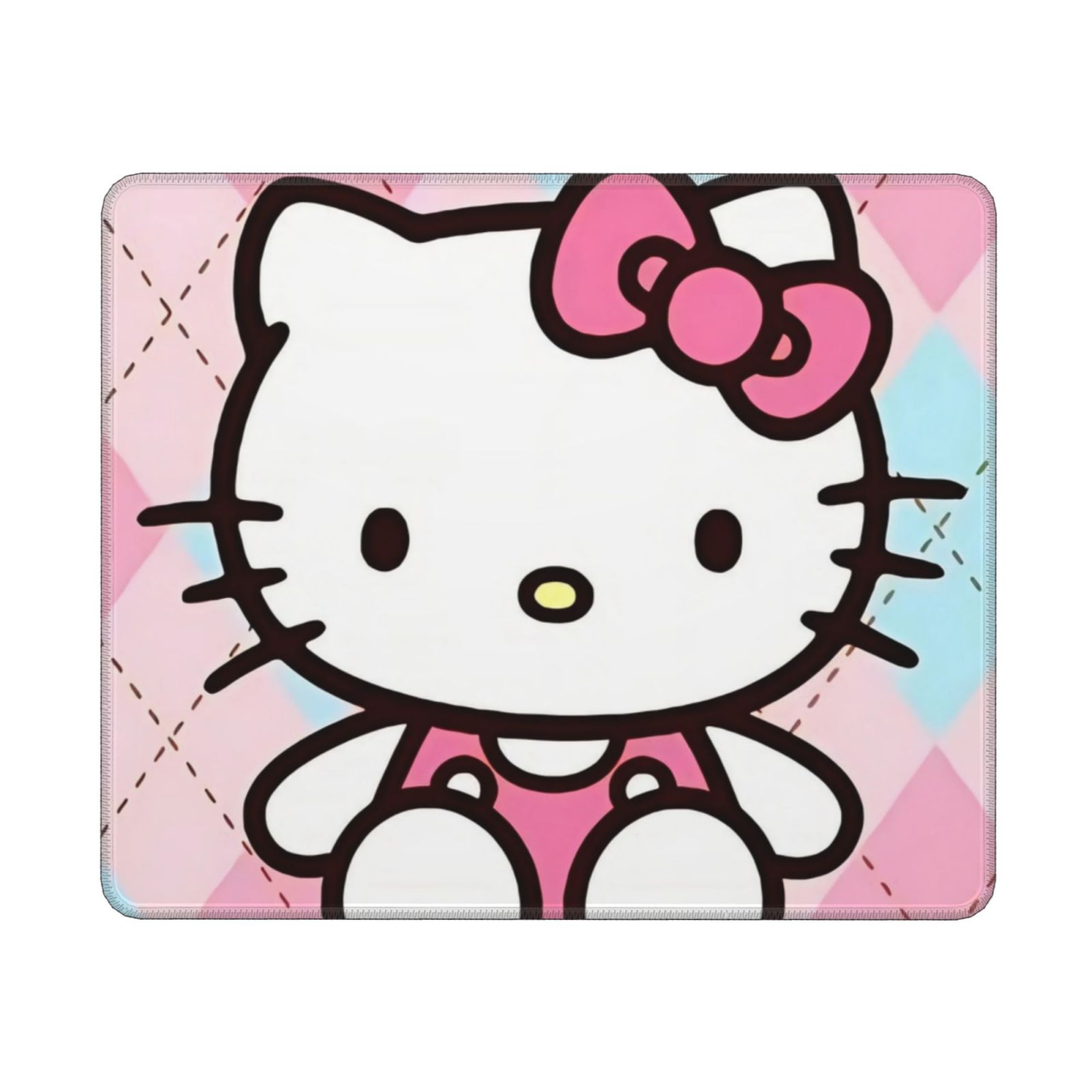 Hello Kitty Mouse Pad,Office Computer Mouse Pad with Stitched Edges,Non ...
