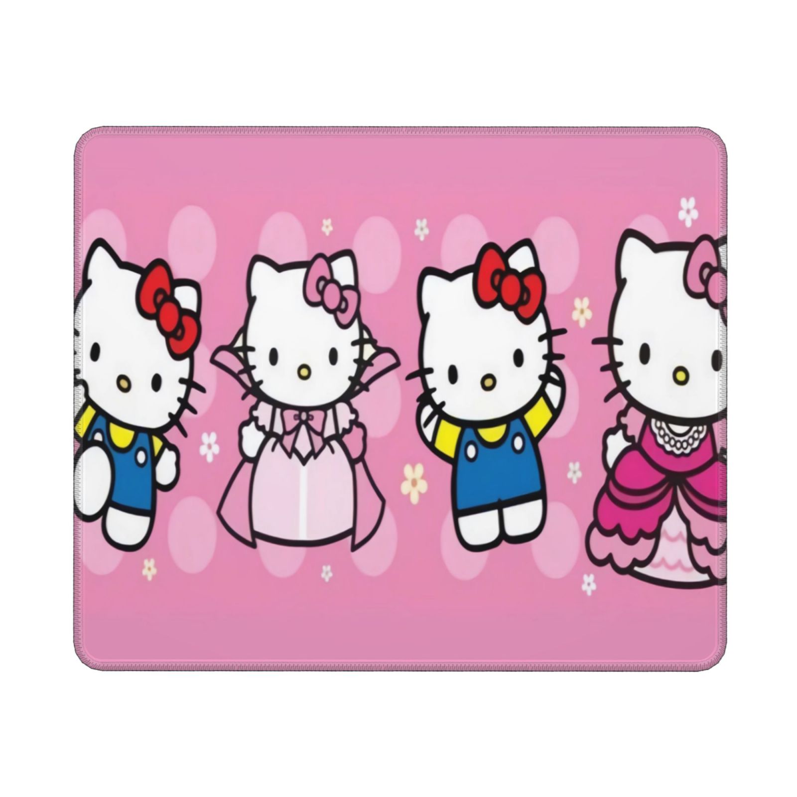 Hello Kitty Mouse Pad,Office Computer Mouse Pad with Stitched Edges,Non ...