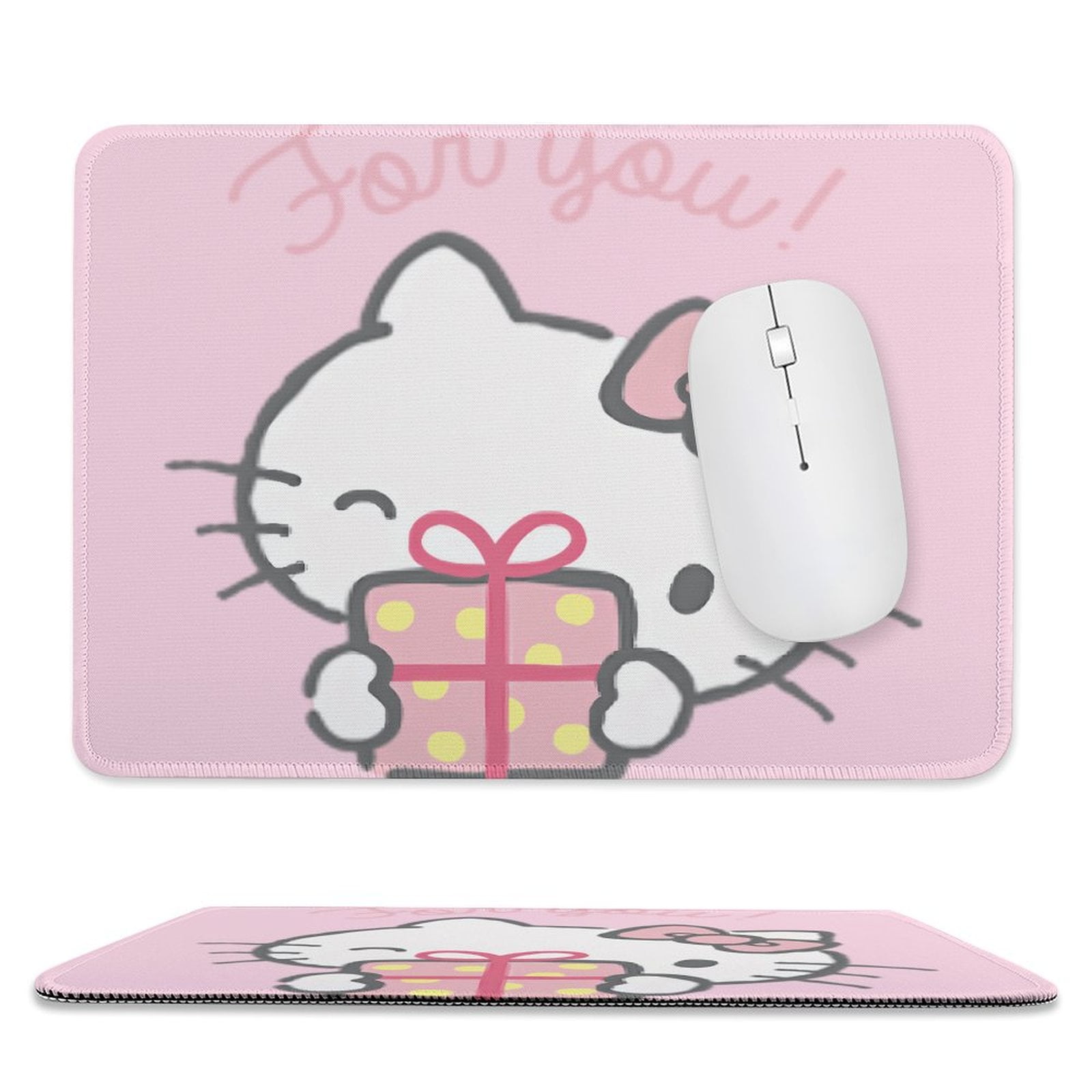 Hello Kitty Mouse Pad for Women Cute Hello Kitty Merch Square Mouse Pad ...