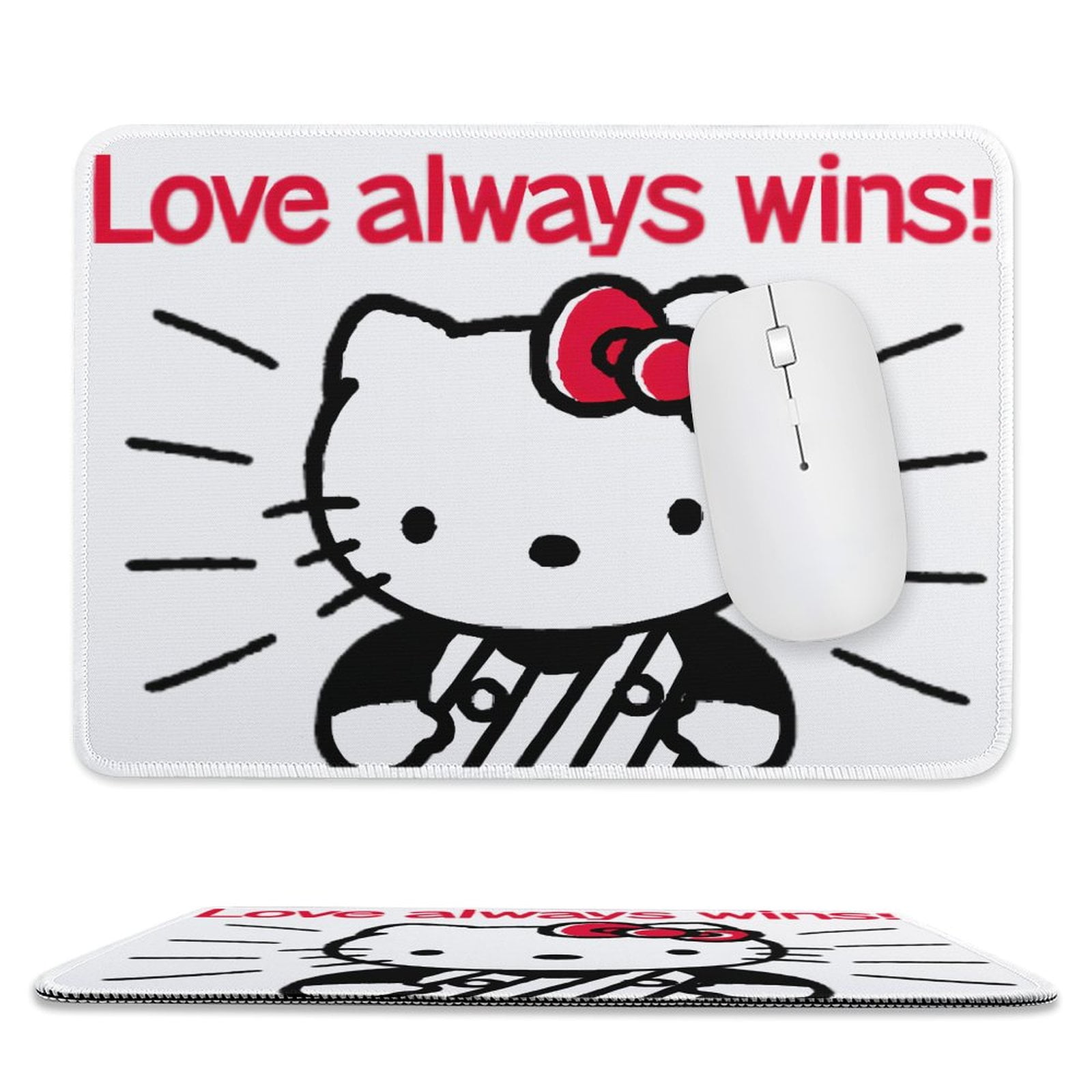 Hello Kitty Mouse Pad for Women Cute Hello Kitty Merch Square Mouse Pad ...