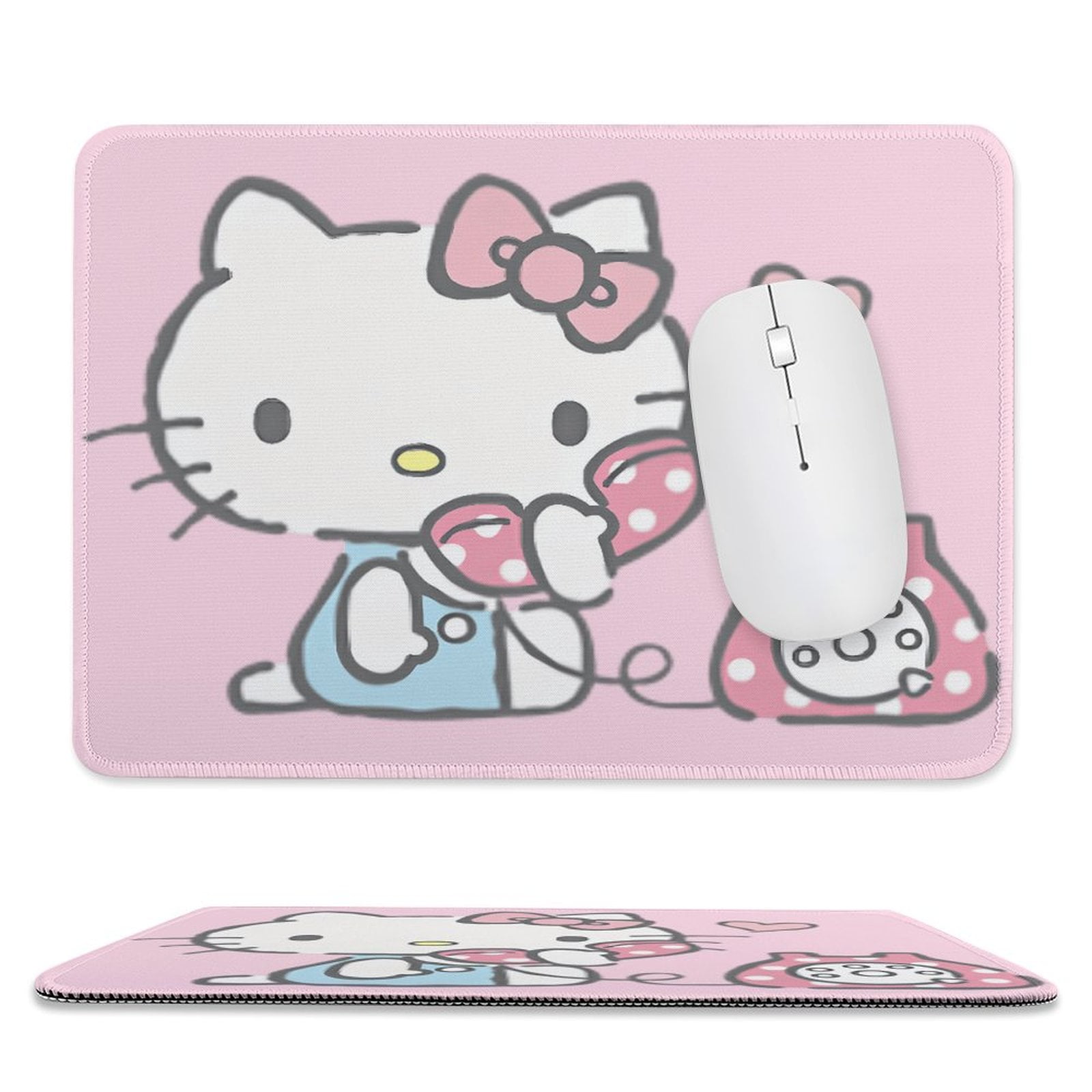 Hello Kitty Mouse Pad for Women Cute Hello Kitty Merch Square Mouse Pad ...