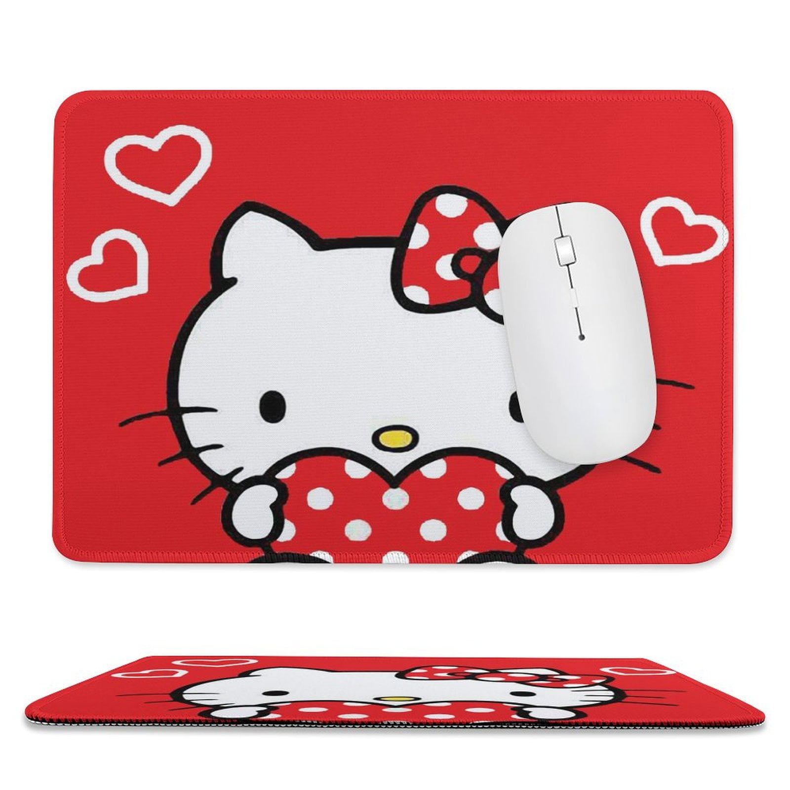 Hello Kitty Mouse Pad for Women Cute Hello Kitty Merch Square Mouse Pad ...