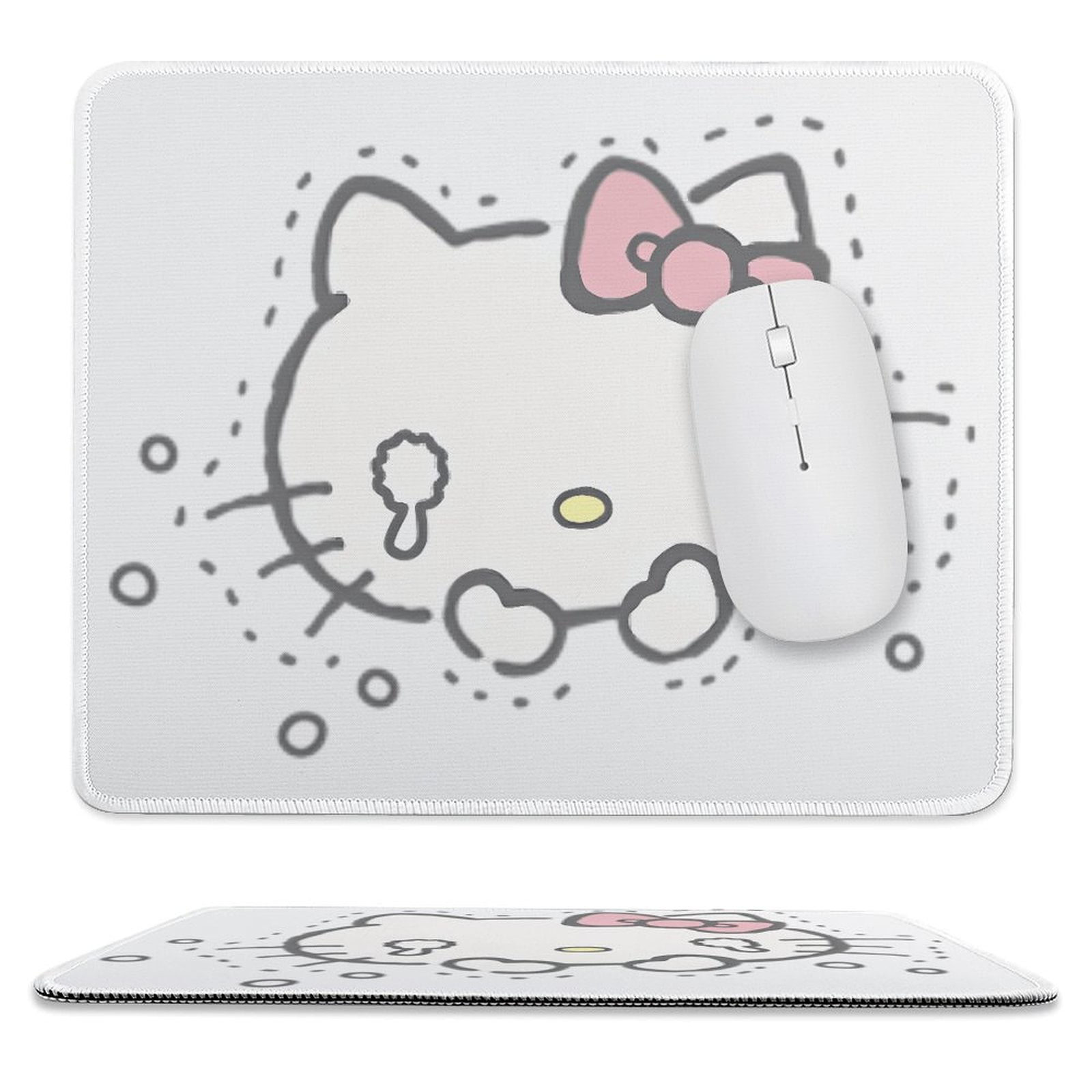 Hello Kitty Mouse Pad for Women Cute Hello Kitty Merch Square Mouse Pad ...