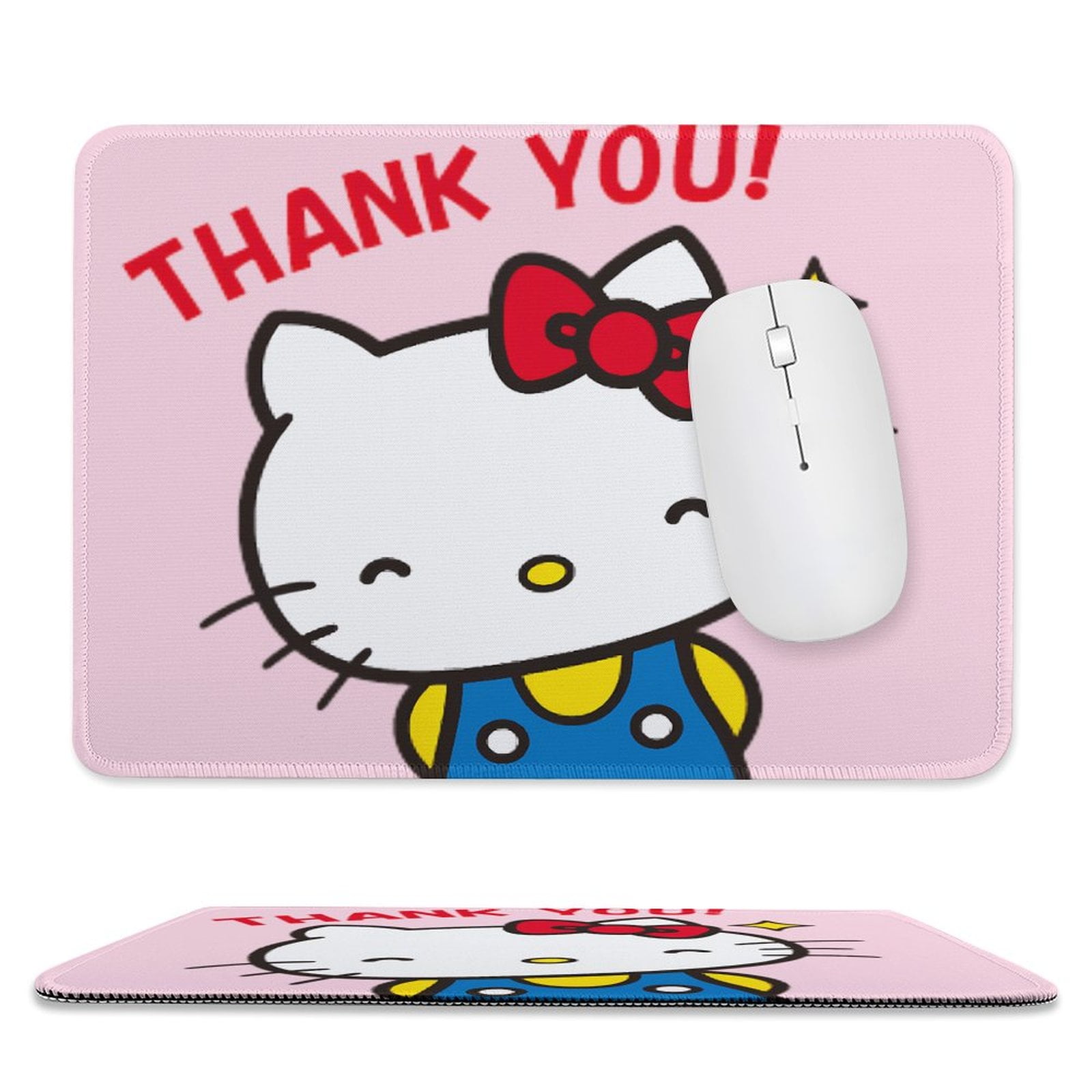 Hello Kitty Mouse Pad for Women Cute Hello Kitty Merch Square Mouse Pad ...