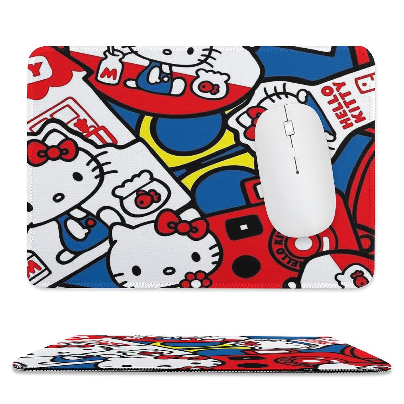 Hello Kitty Mouse Pad for Women Cute Hello Kitty Merch Square Mouse Pad ...