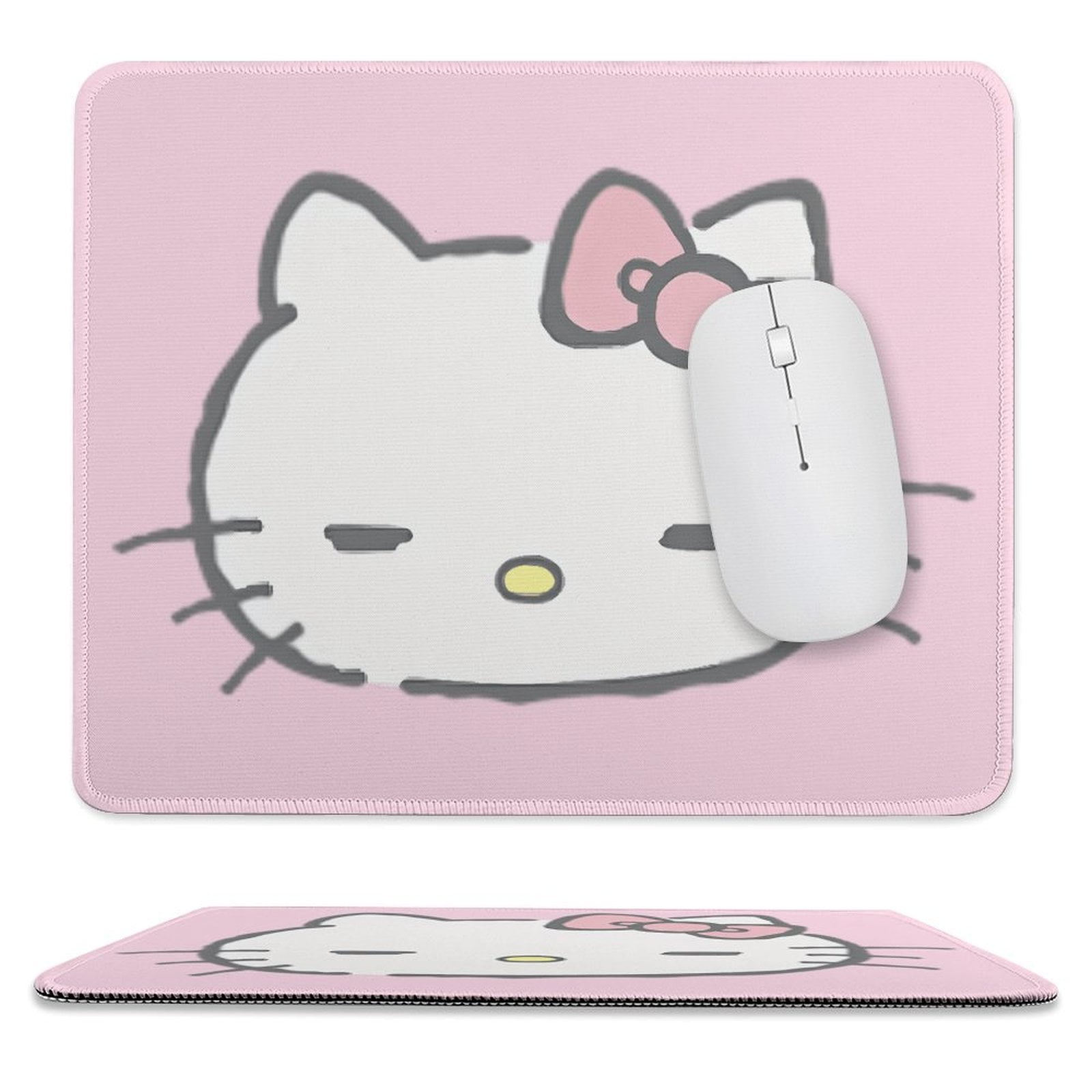 Hello Kitty Mouse Pad for Women Cute Hello Kitty Merch Square Mouse Pad ...