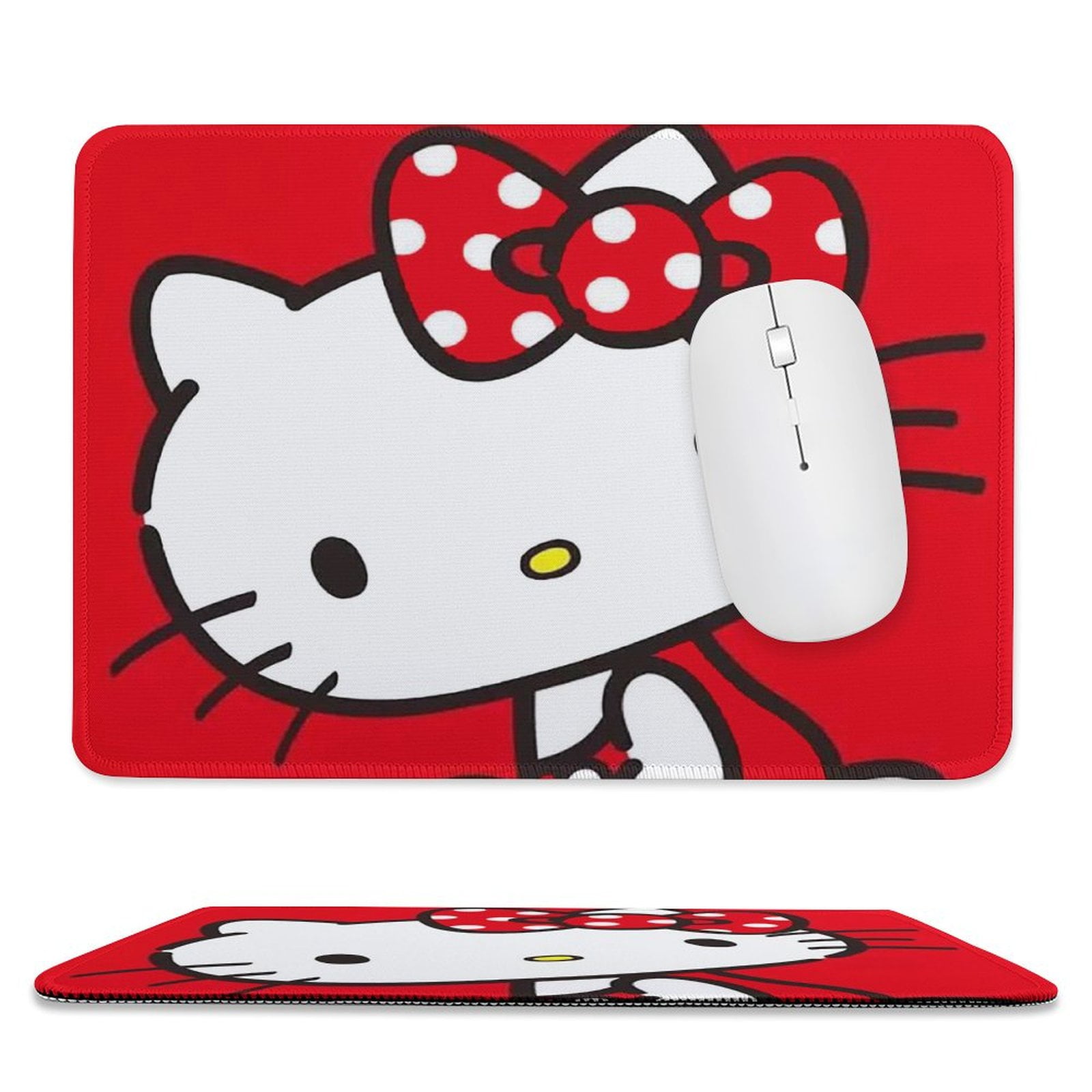 Hello Kitty Mouse Pad for Women Cute Hello Kitty Merch Square Mouse Pad ...