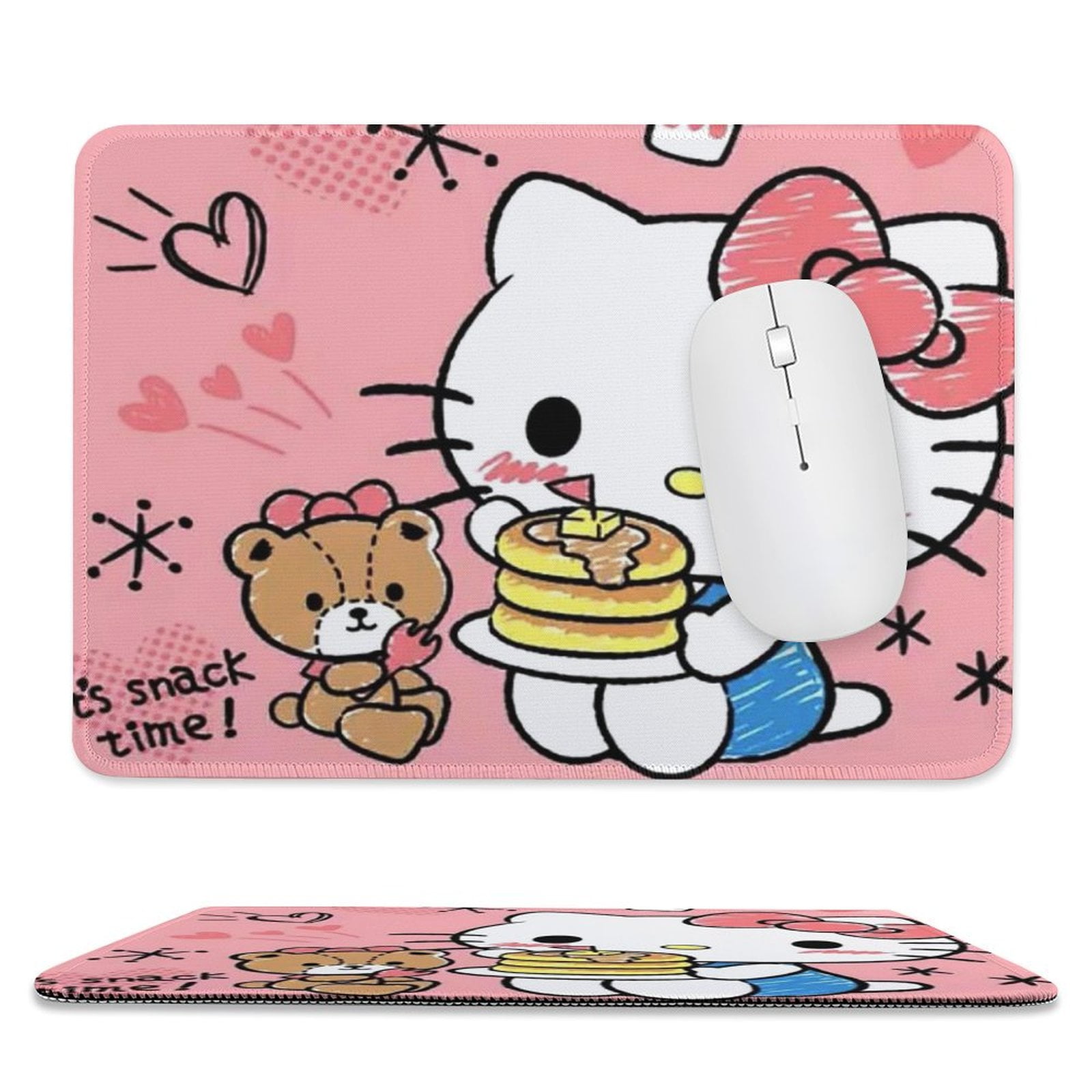 Hello Kitty Mouse Pad for Women Cute Hello Kitty Merch Square Mouse Pad ...