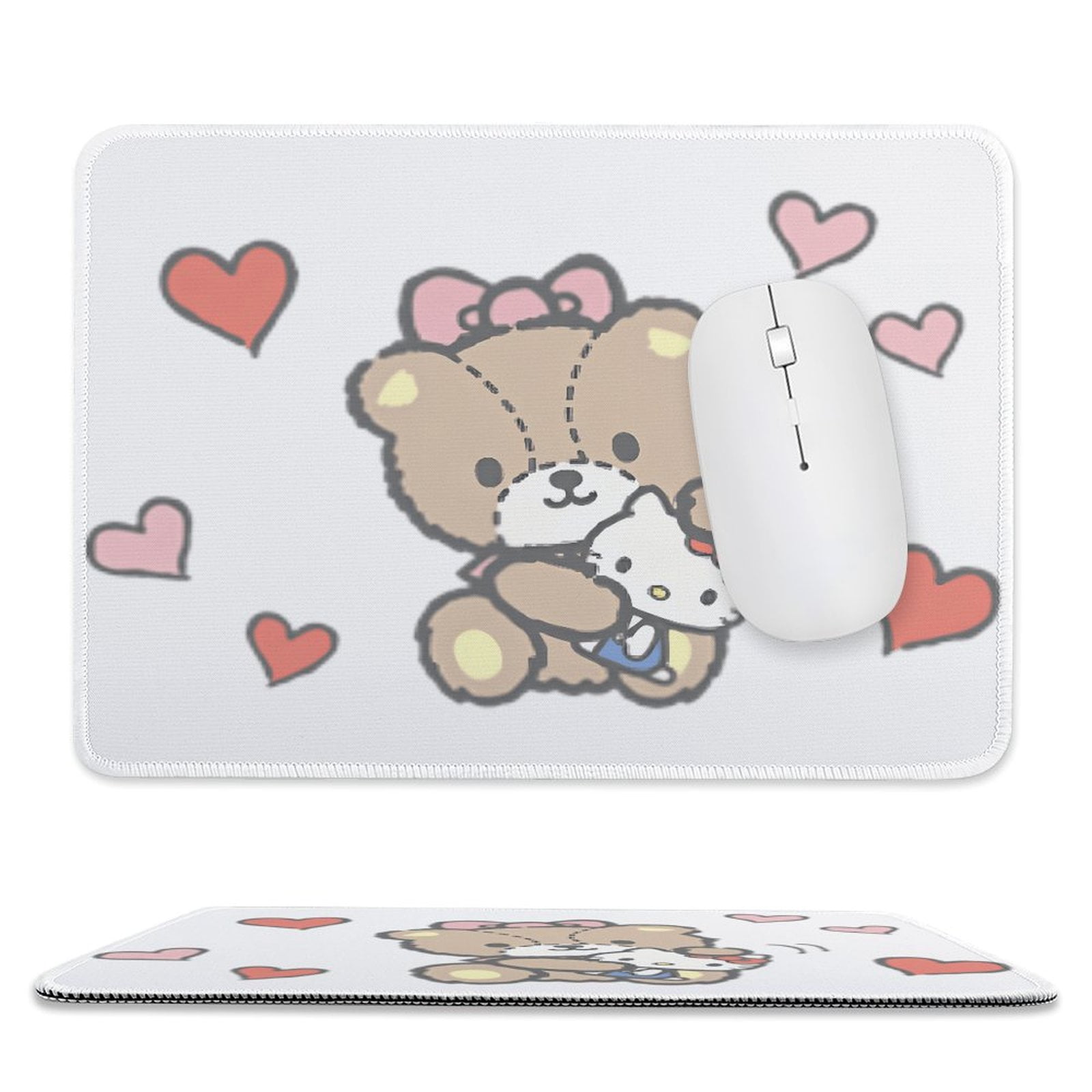 Hello Kitty Mouse Pad for Women Cute Hello Kitty Merch Square Mouse Pad ...