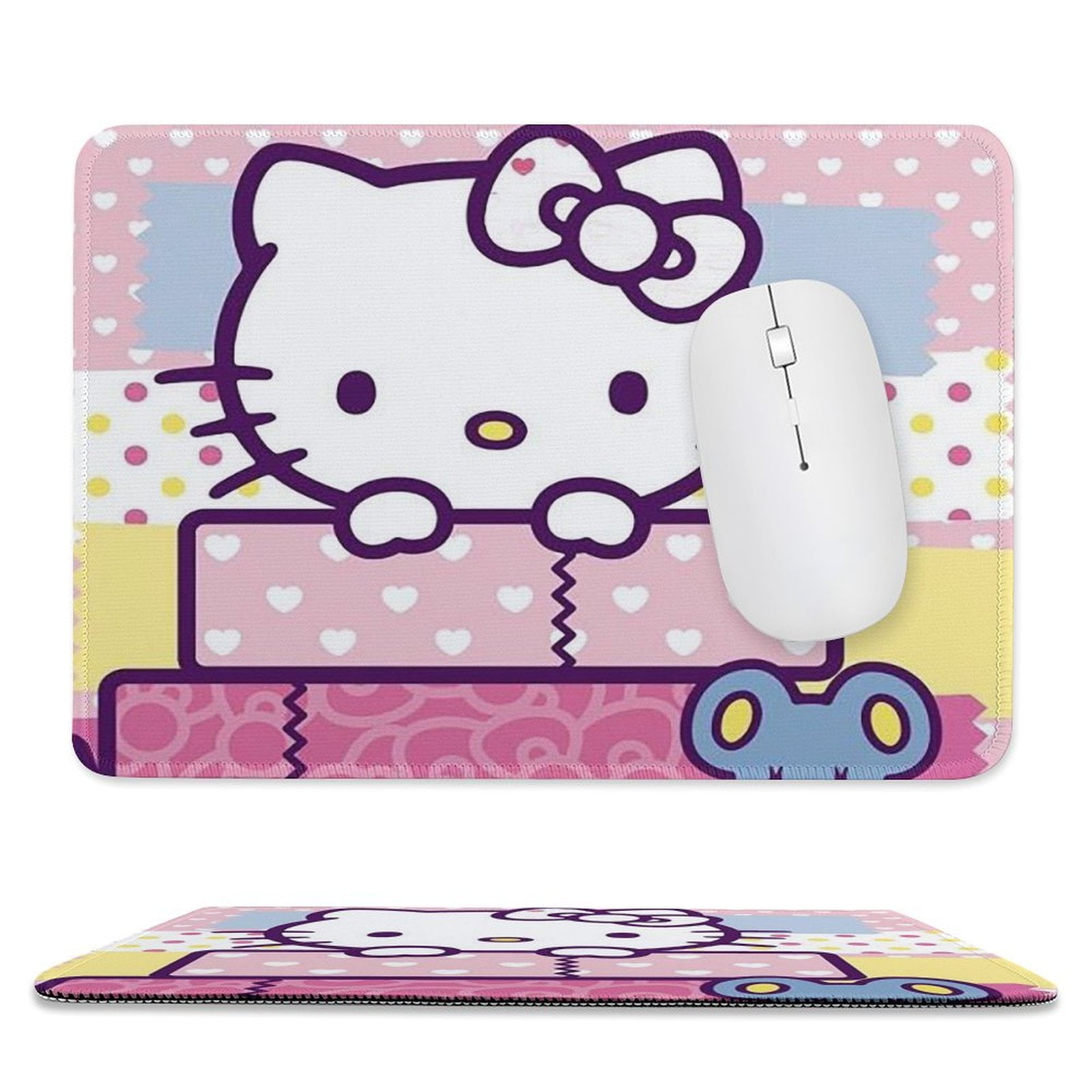 Hello Kitty Mouse Pad for Women Cute Hello Kitty Merch Square Mouse Pad ...