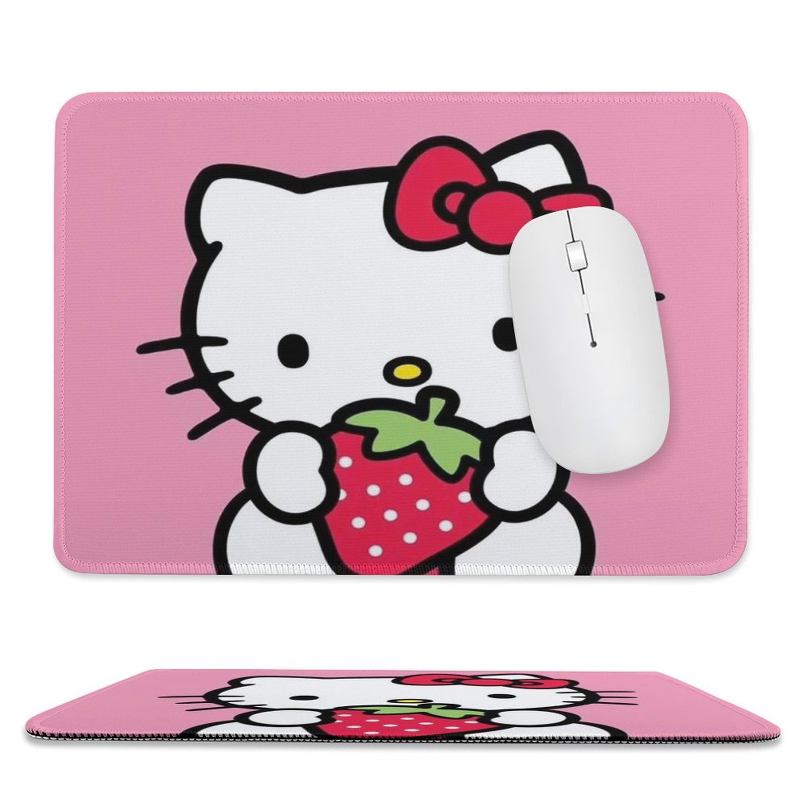 Hello Kitty Mouse Pad for Women Cute Hello Kitty Merch Square Mouse Pad ...