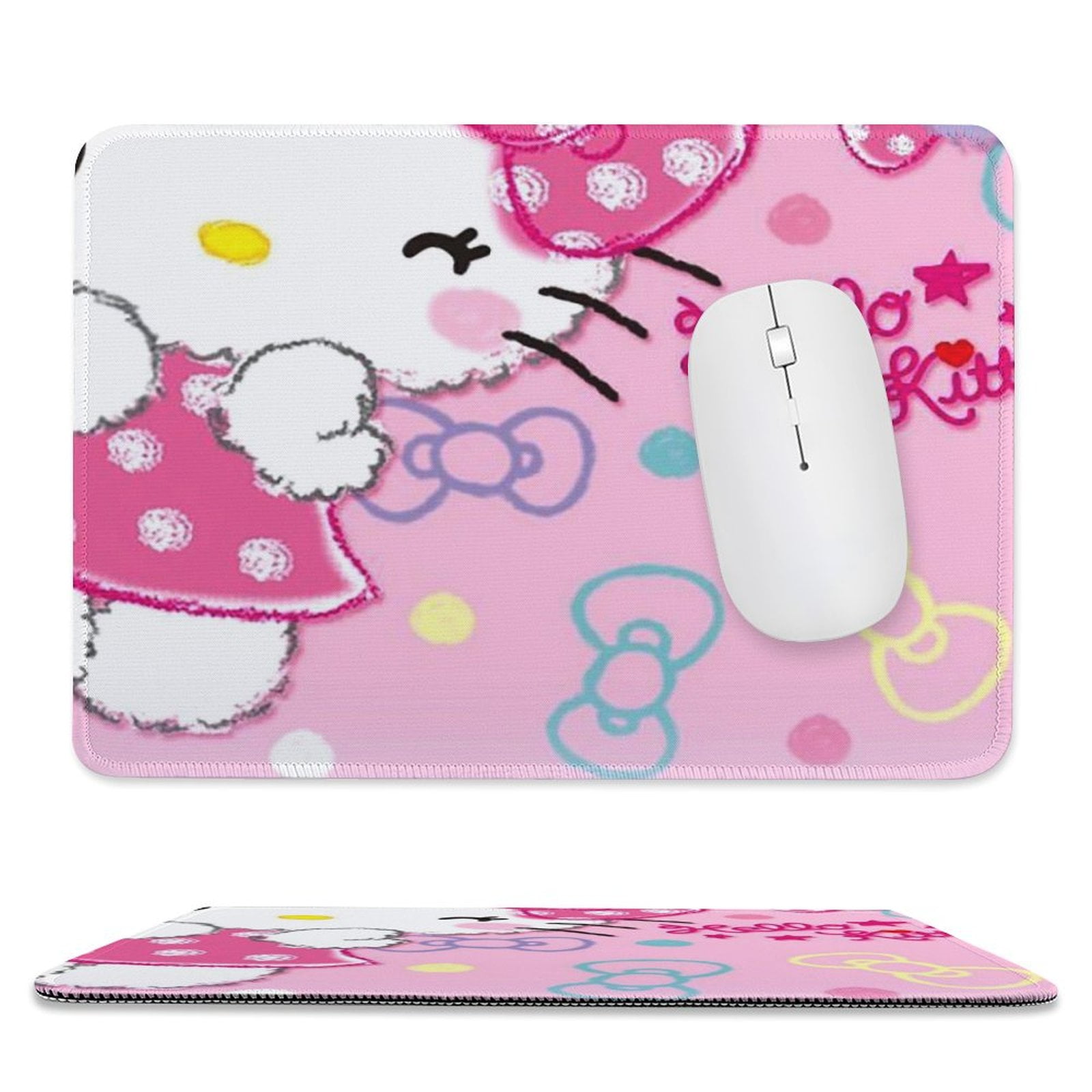 Hello Kitty Mouse Pad for Women Cute Hello Kitty Merch Square Mouse Pad ...