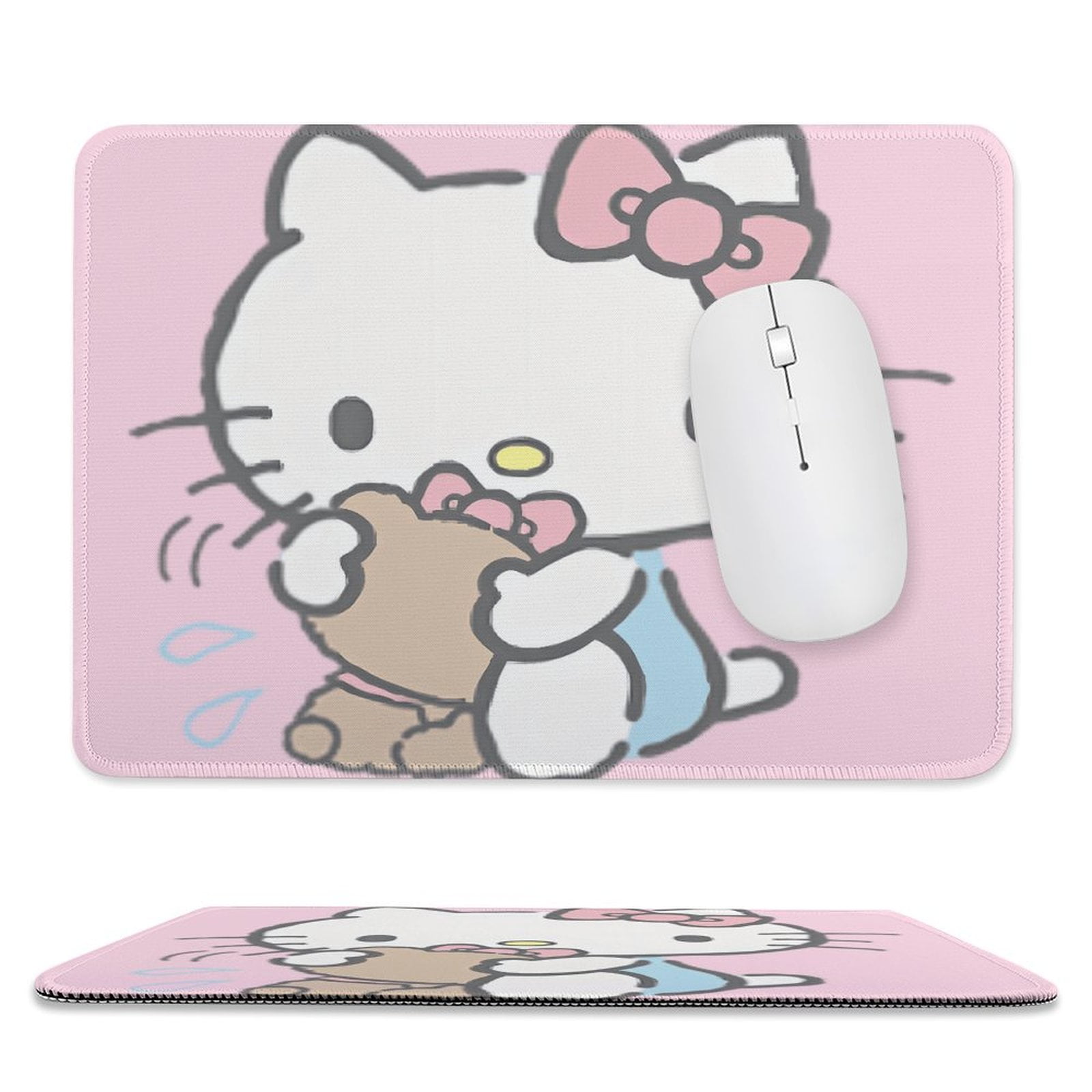 Hello Kitty Mouse Pad for Women Cute Hello Kitty Merch Square Mouse Pad ...