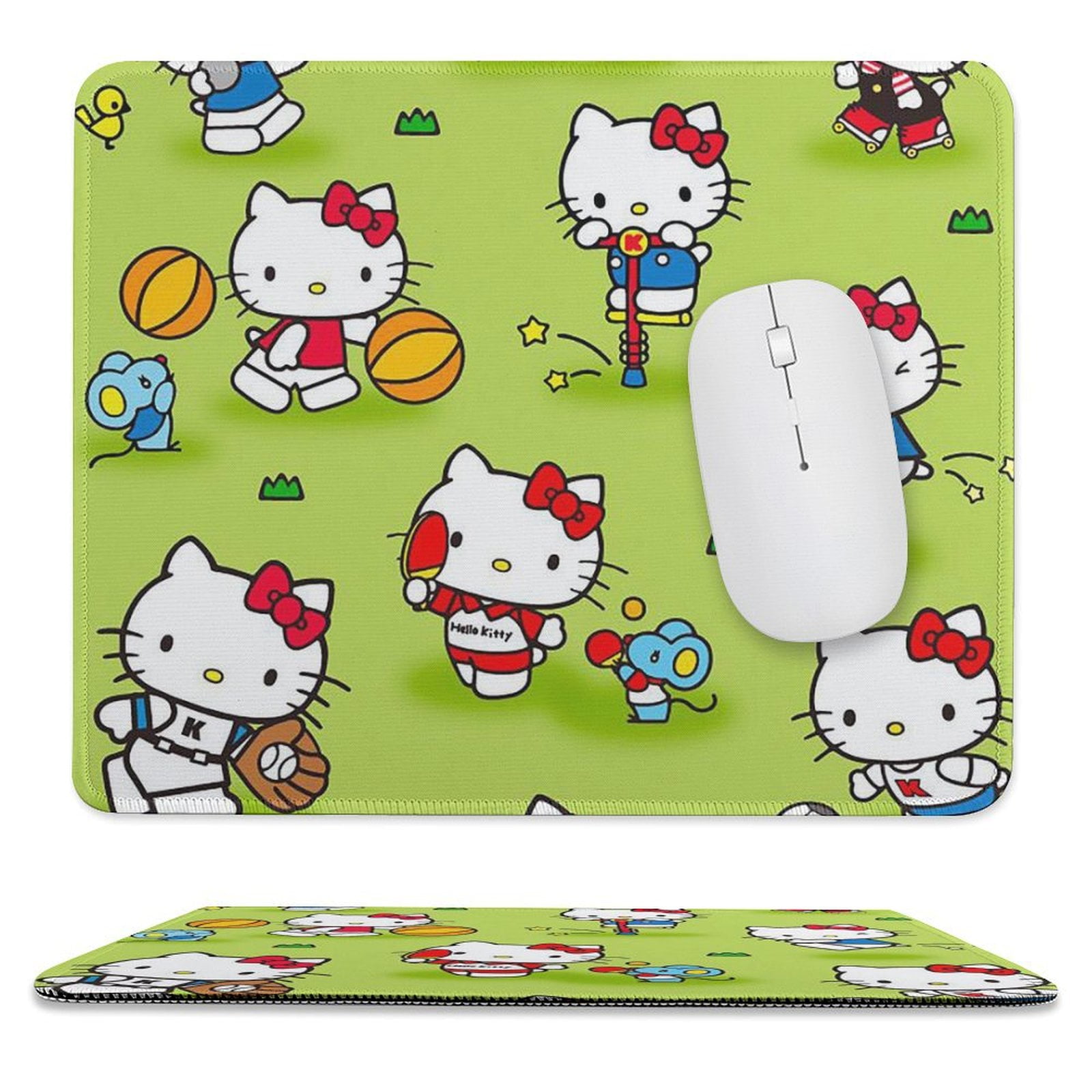 Hello Kitty Mouse Pad for Women Cute Hello Kitty Merch Square Mouse Pad ...