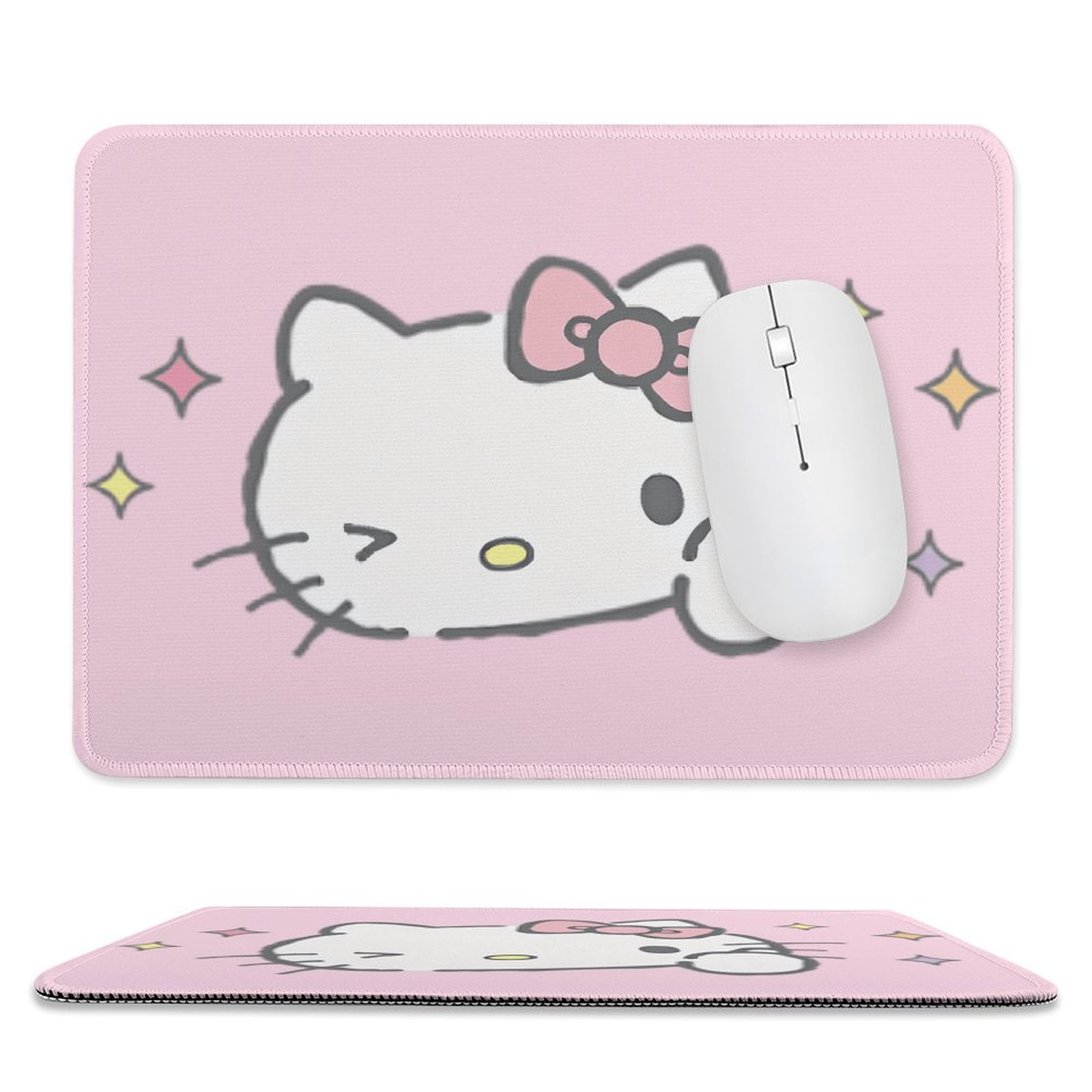Hello Kitty Mouse Pad for Women Cute Hello Kitty Merch Square Mouse Pad ...