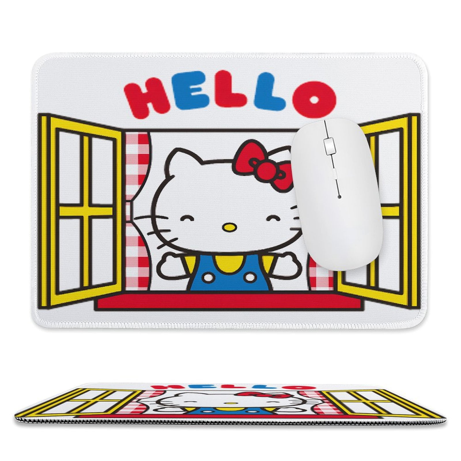 Hello Kitty Mouse Pad for Women Cute Hello Kitty Merch Square Mouse Pad ...