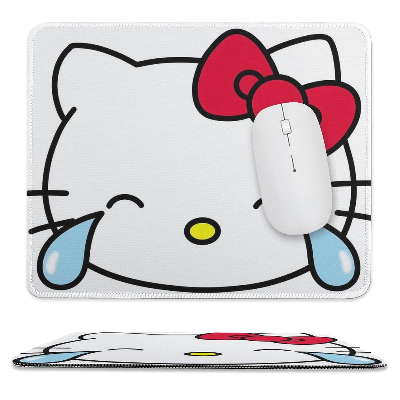 Hello Kitty Mouse Pad for Women Cute Hello Kitty Merch Square Mouse Pad ...
