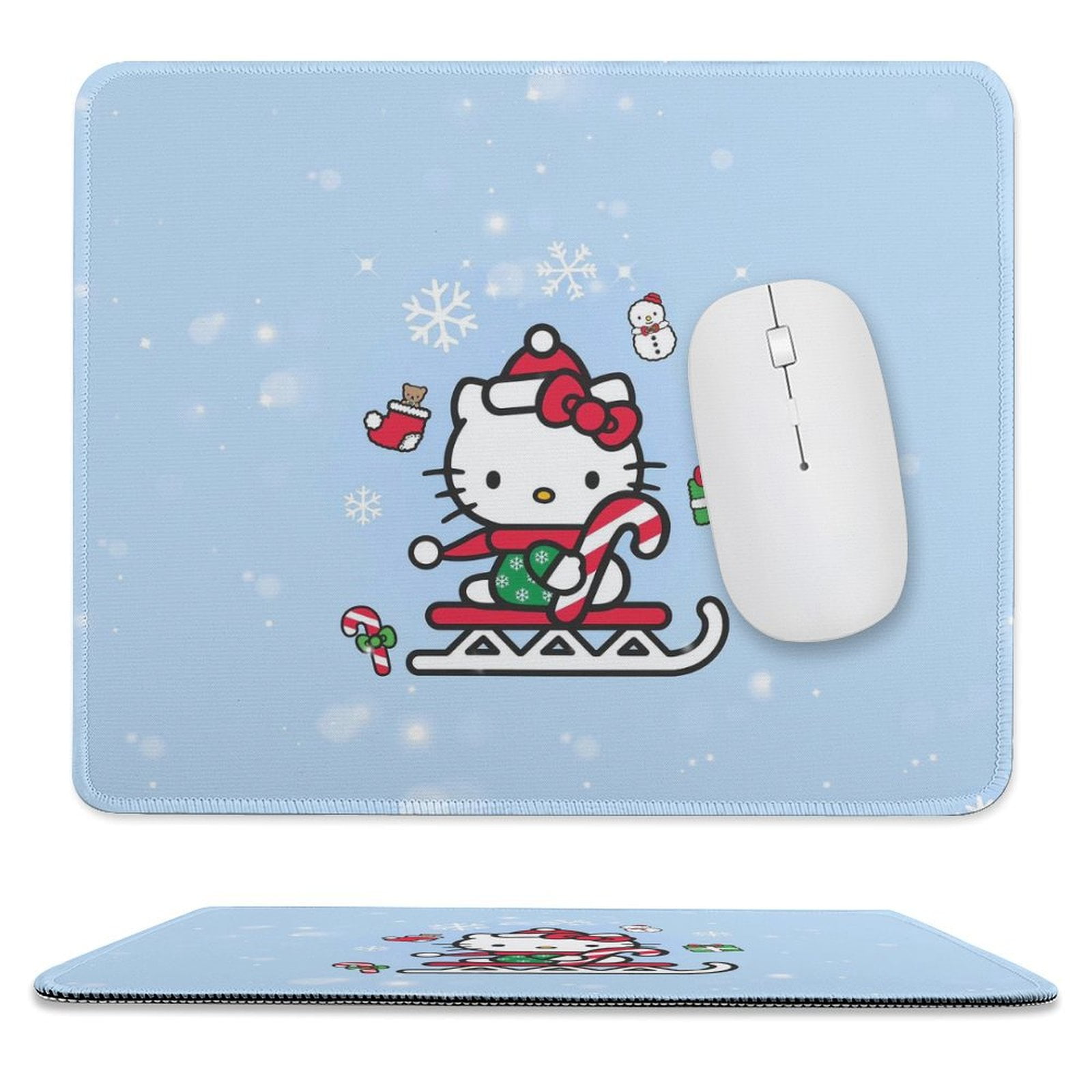 Hello Kitty Mouse Pad for Women Cute Hello Kitty Merch Square Mouse Pad ...