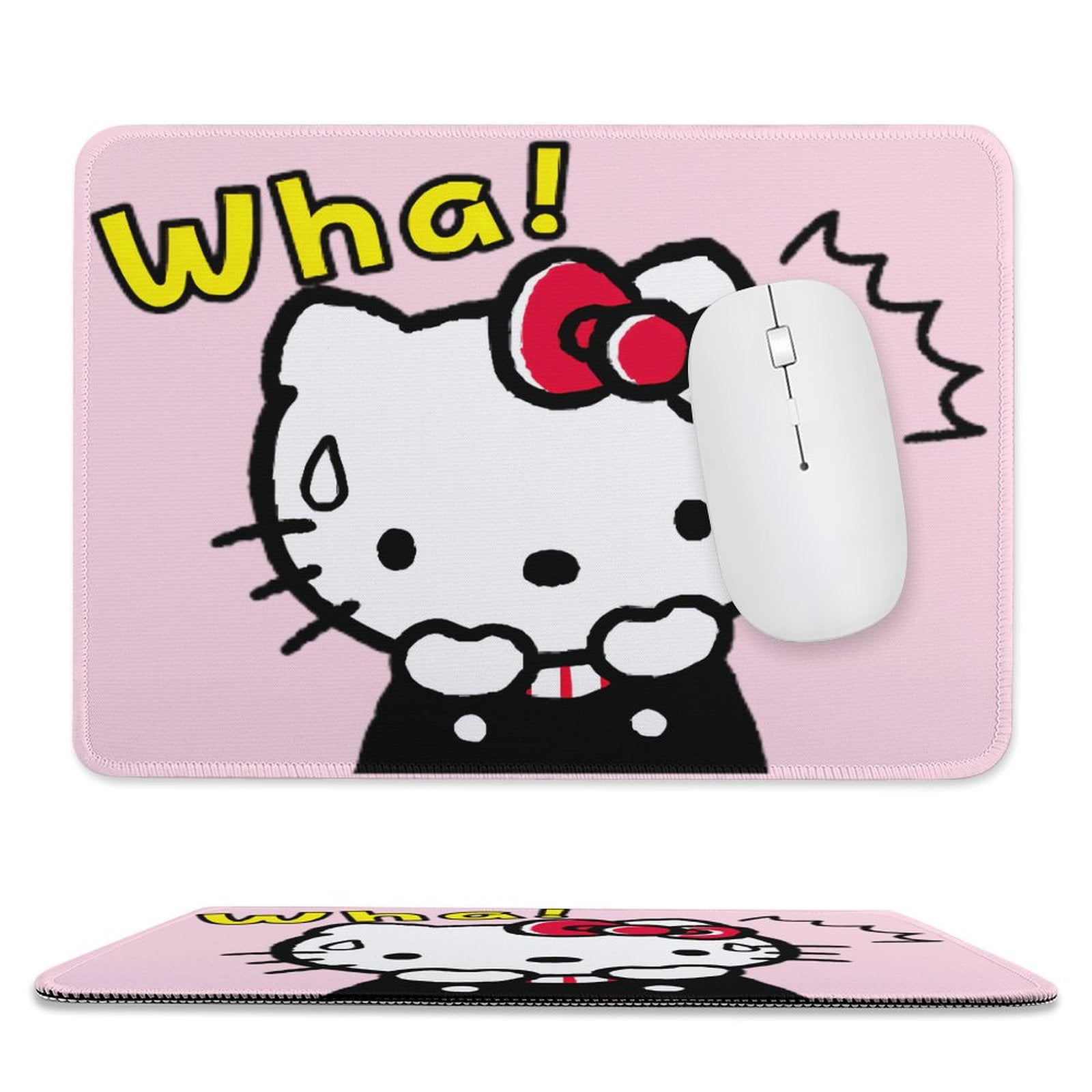 Hello Kitty Mouse Pad for Women Cute Hello Kitty Merch Square Mouse Pad ...