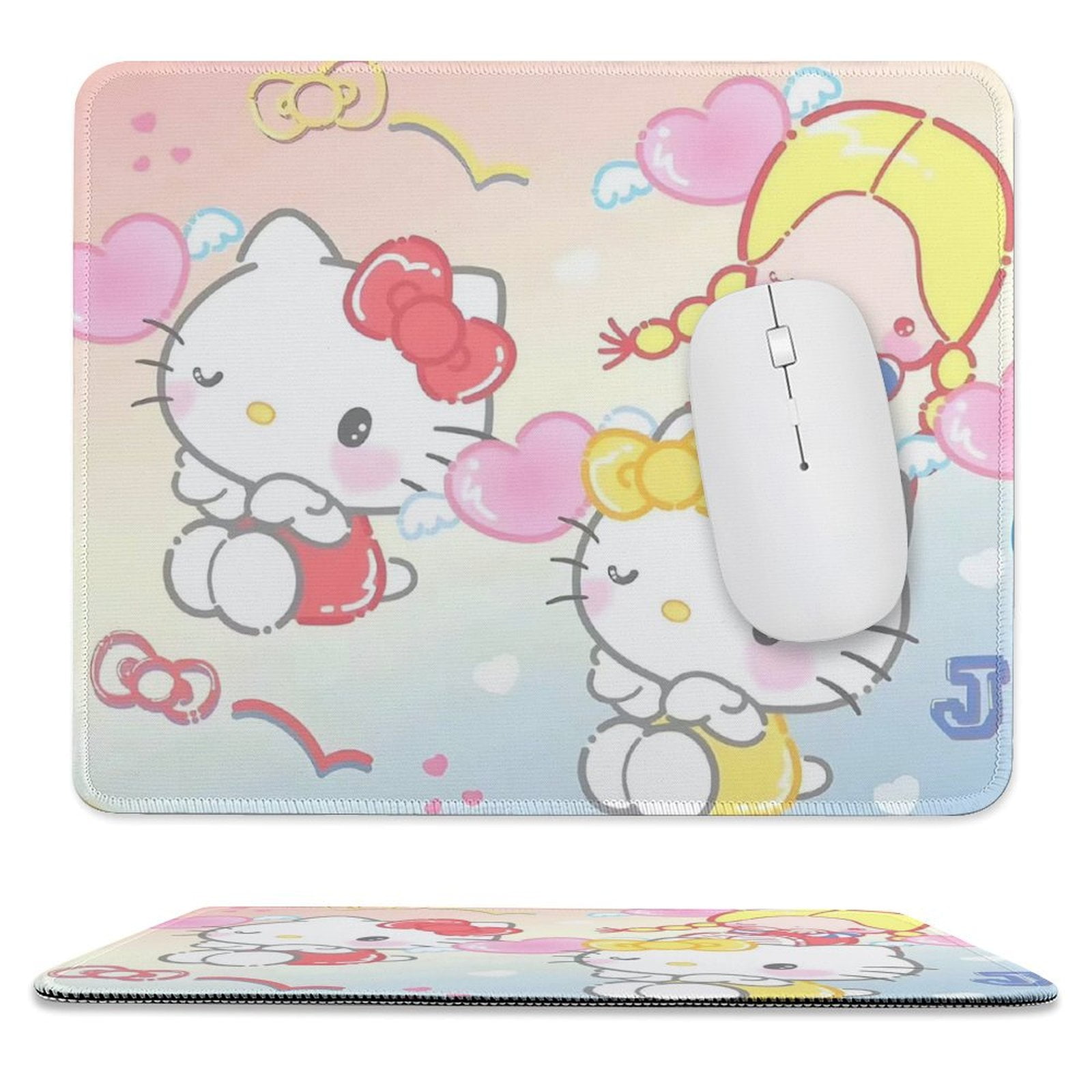 Hello Kitty Mouse Pad for Women Cute Hello Kitty Merch Square Mouse Pad ...