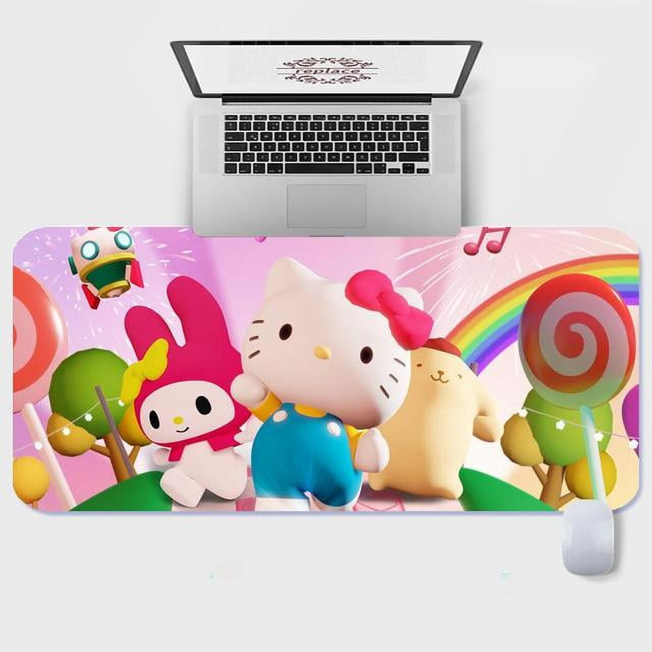 Hello Kitty Mouse Mousepad Gamer Office Gamer Gamer Cabinet Keyboard Anime Girl Pad Yening