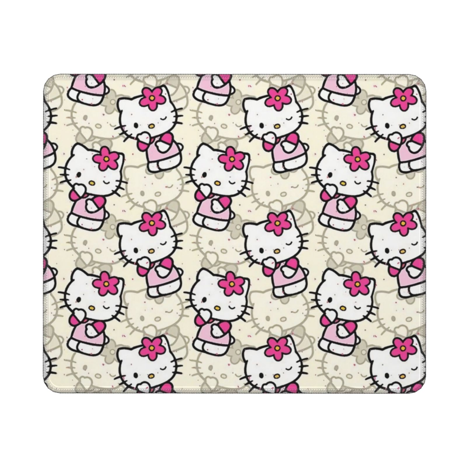 Hello Kitty Mousepad Non-Slip Rubber Base Mouse Pads for Computers ...