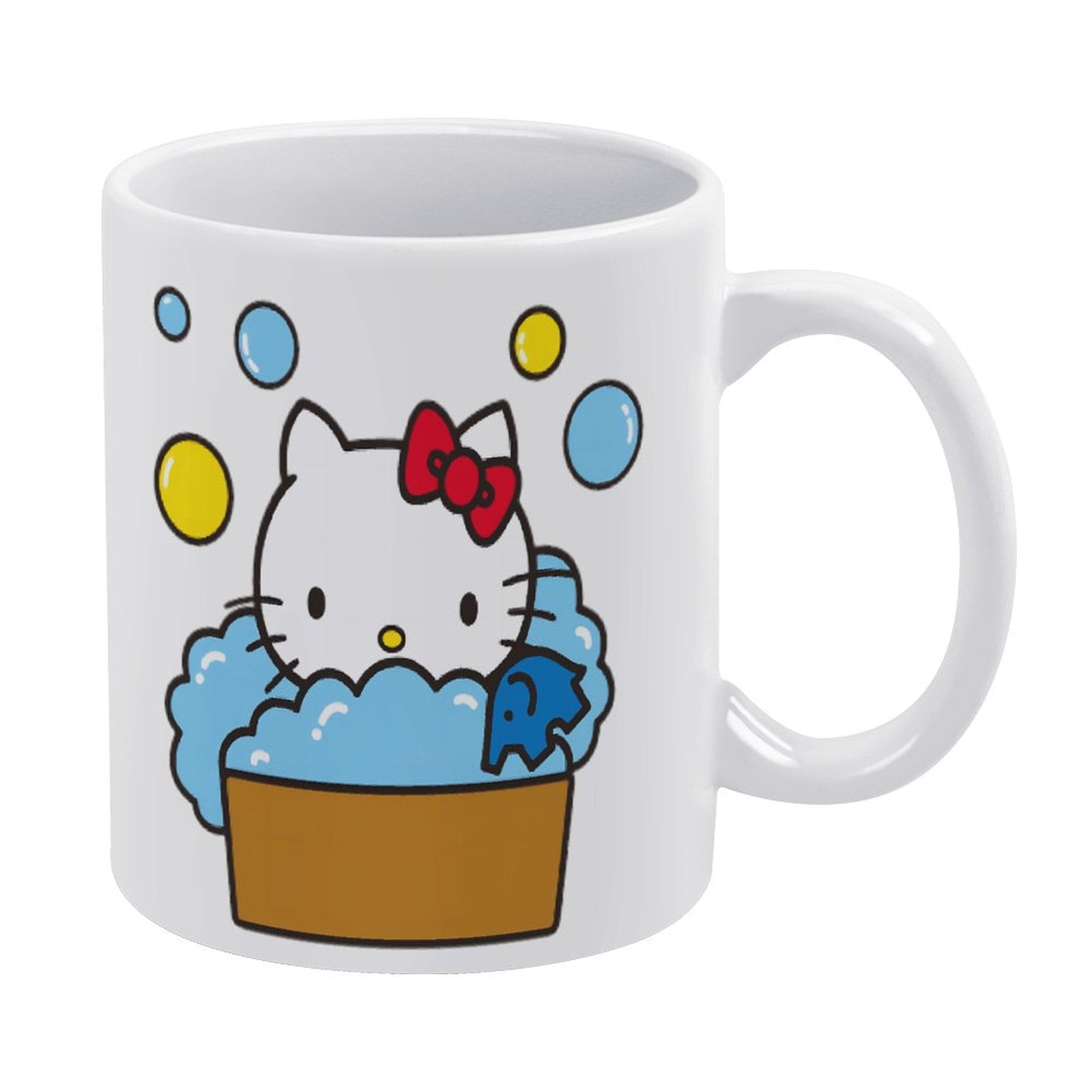 Hello Kitty Mug 12oz Cups Cute Coffee Mugs Hello Kitty Merch - Walmart.com