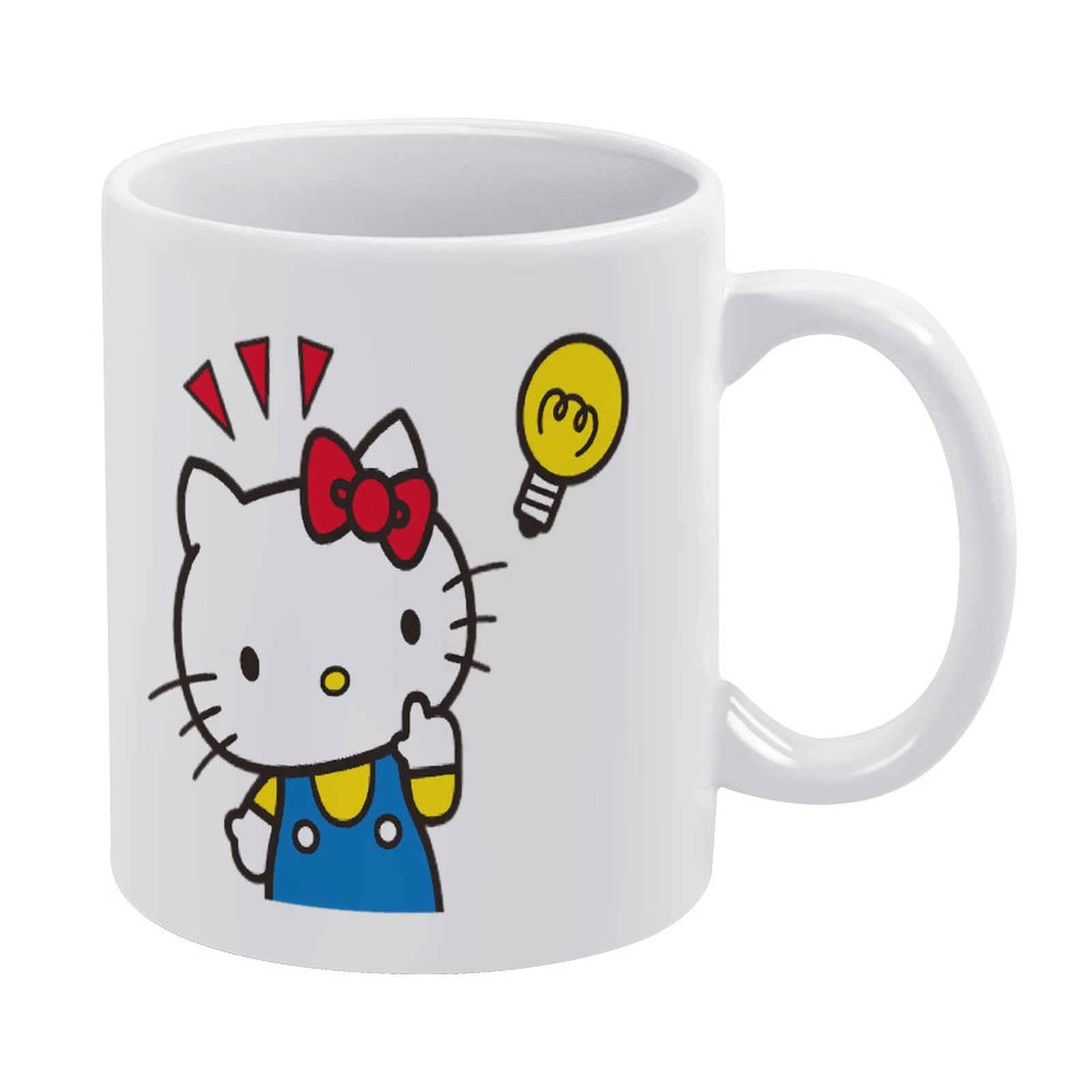 Hello Kitty Mug 12oz Cups Cute Coffee Mugs Hello Kitty Merch - Walmart.com