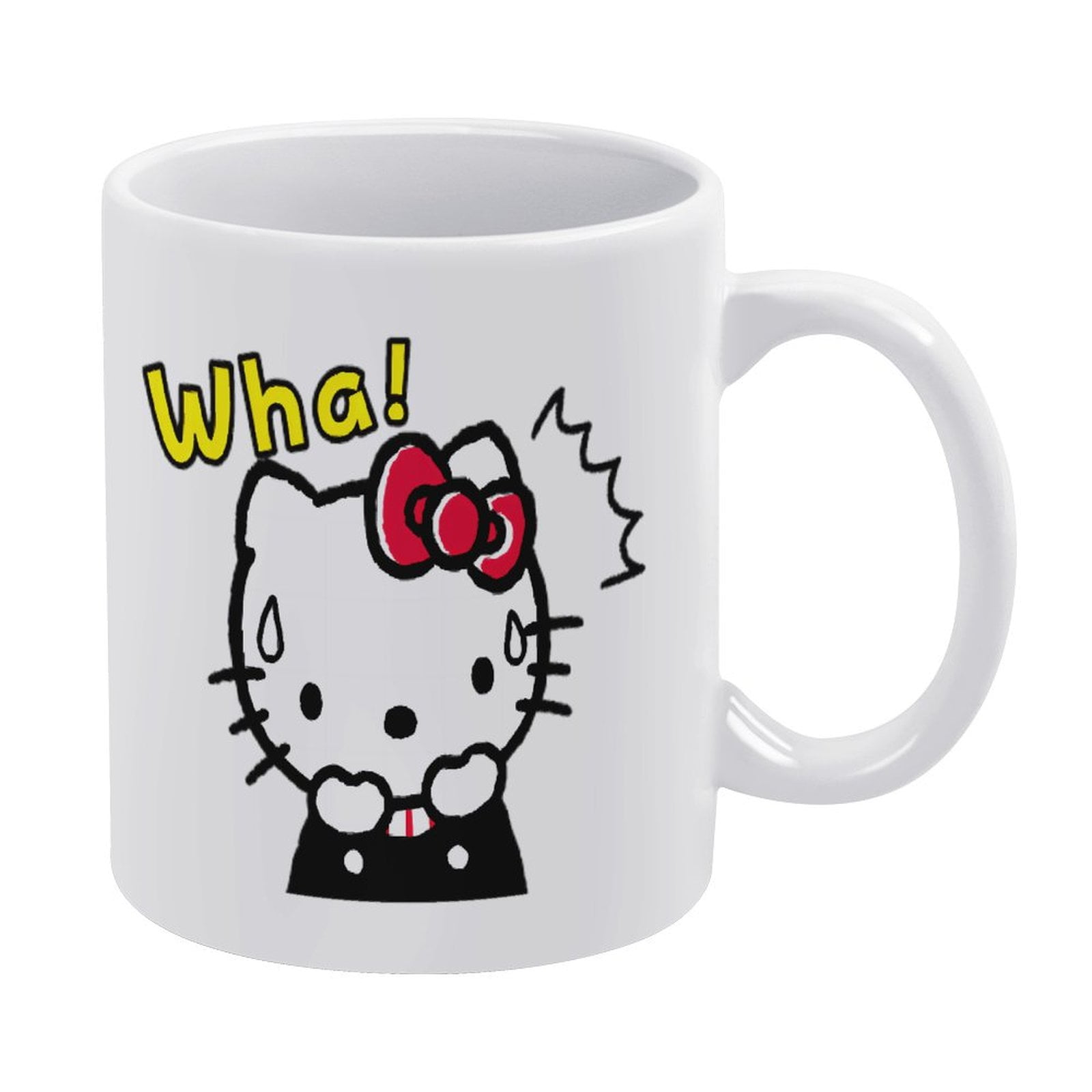 Hello Kitty Mug 12oz Cups Cute Coffee Mugs Hello Kitty Merch - Walmart.com