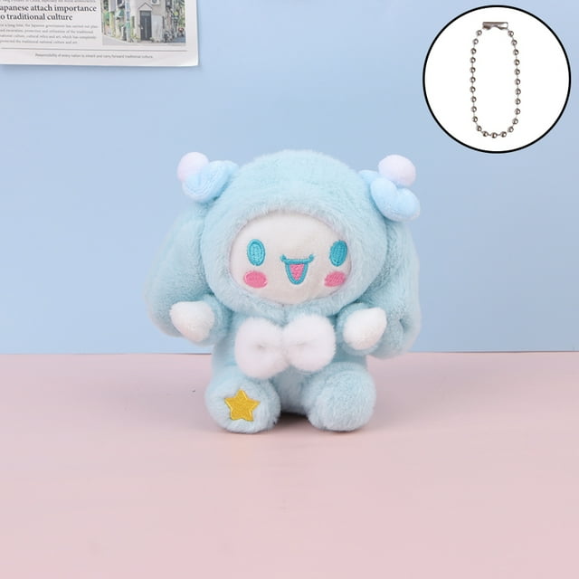 Hello Kitty My Melody Kuromi Cinnamoroll Cartoon Animal Stuffed Pendant Backpack Decoration ...