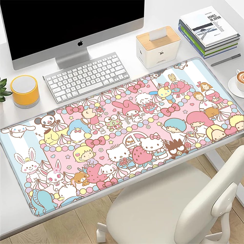 Hello Kitty My Melody Kuromi Mousepad HD Printing Computer Gamers ...