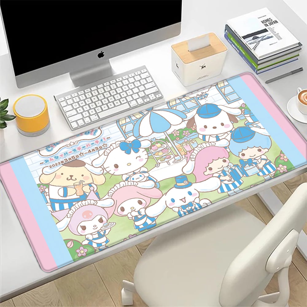 Hello Kitty My Melody Kuromi Mousepad HD Printing Computer Gamers ...