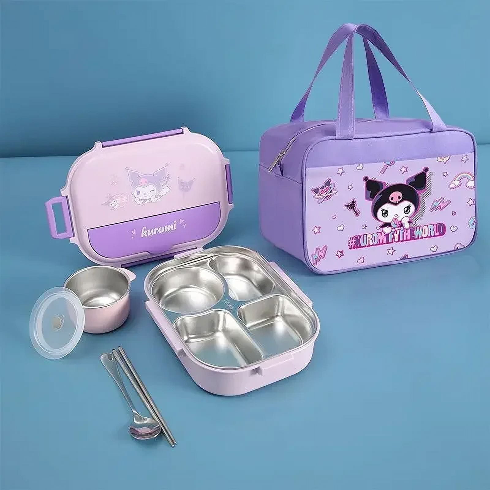 Hello Kitty My melody Kuromi Cartoon Stainless Steel Anti-scalding ...