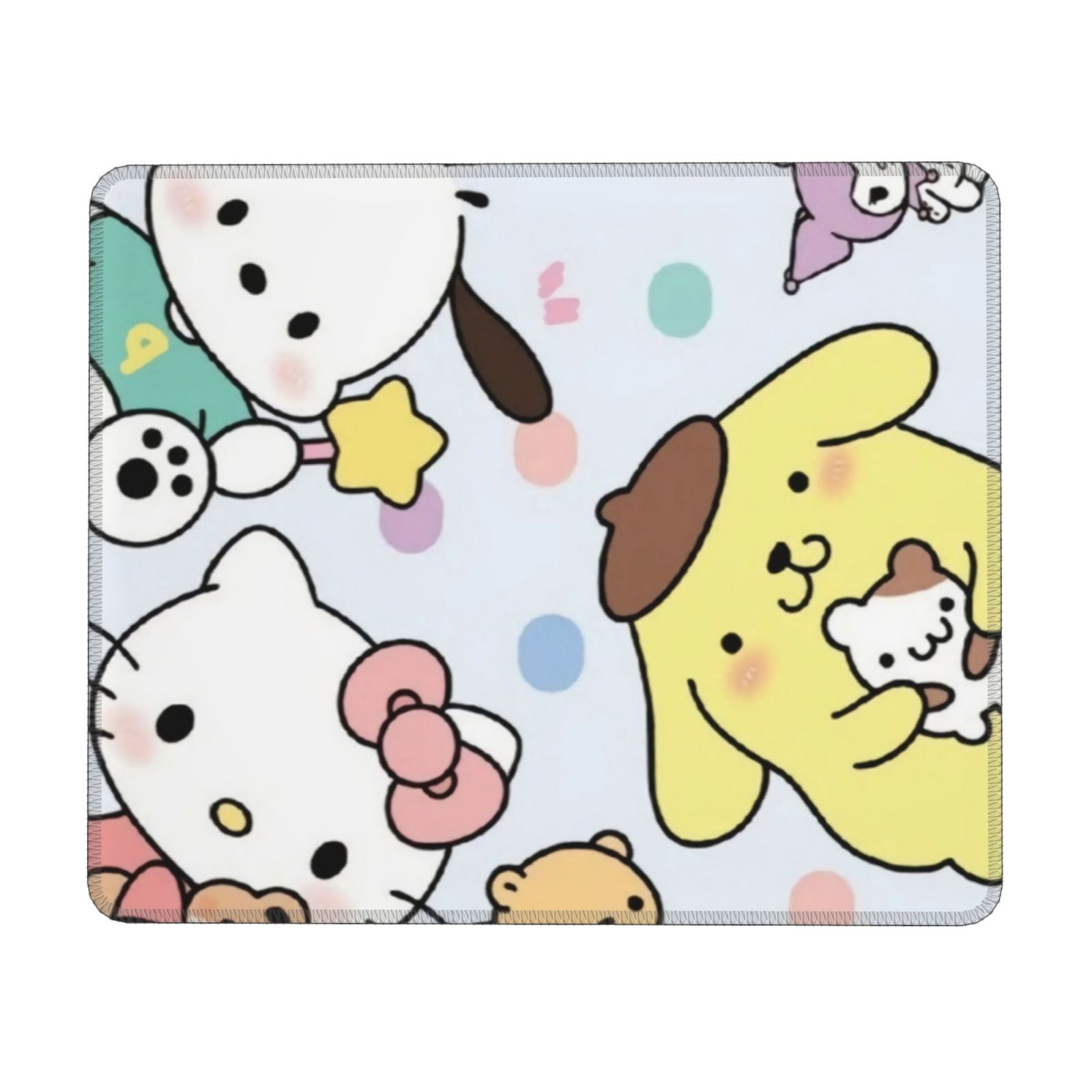Hello-Kitty Mymelody Kuromi Cinnamoroll Mouse Pad,Square Mousepad ...