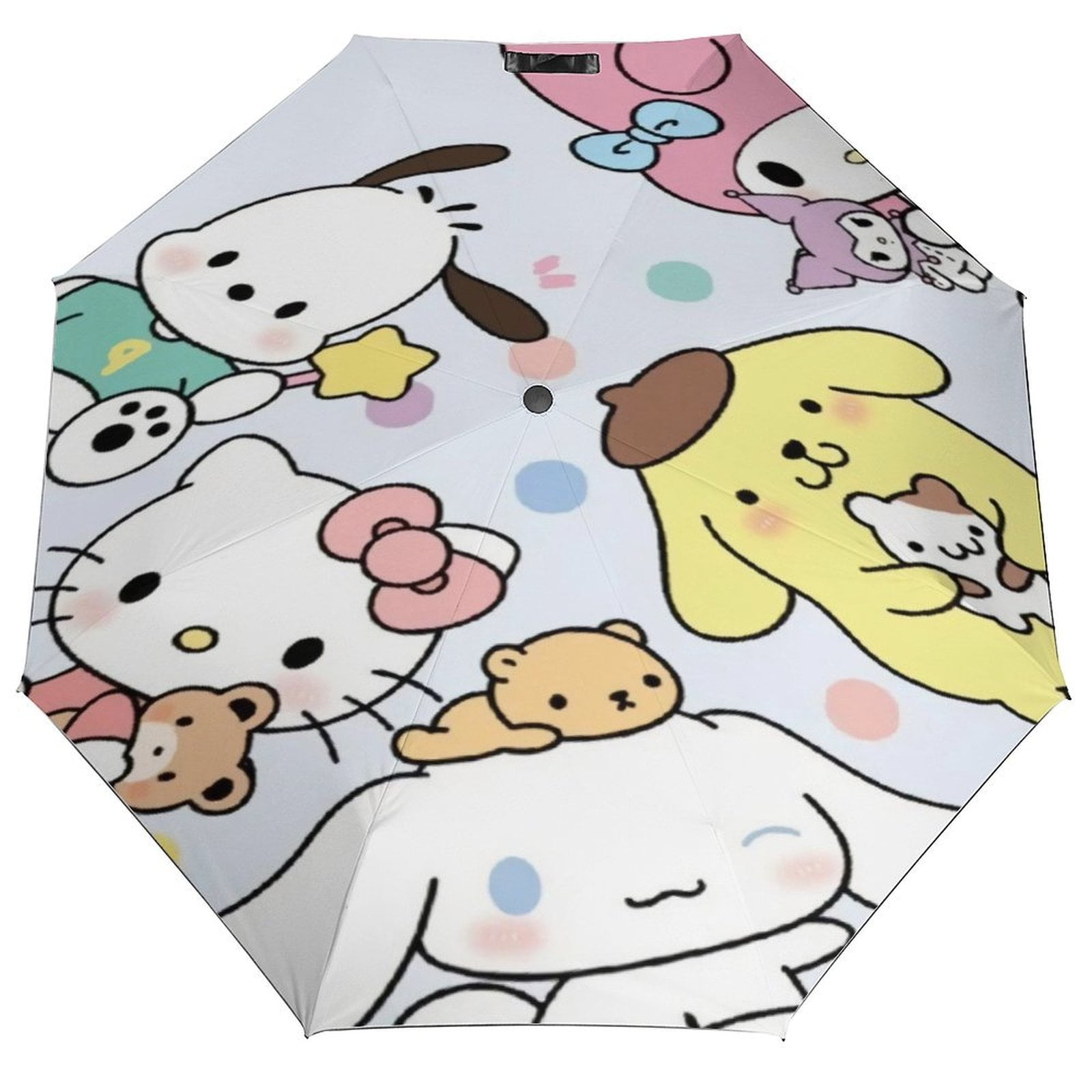 Hello-Kitty Mymelody Kuromi Cinnamoroll Umbrella,Kids Umbrella ...