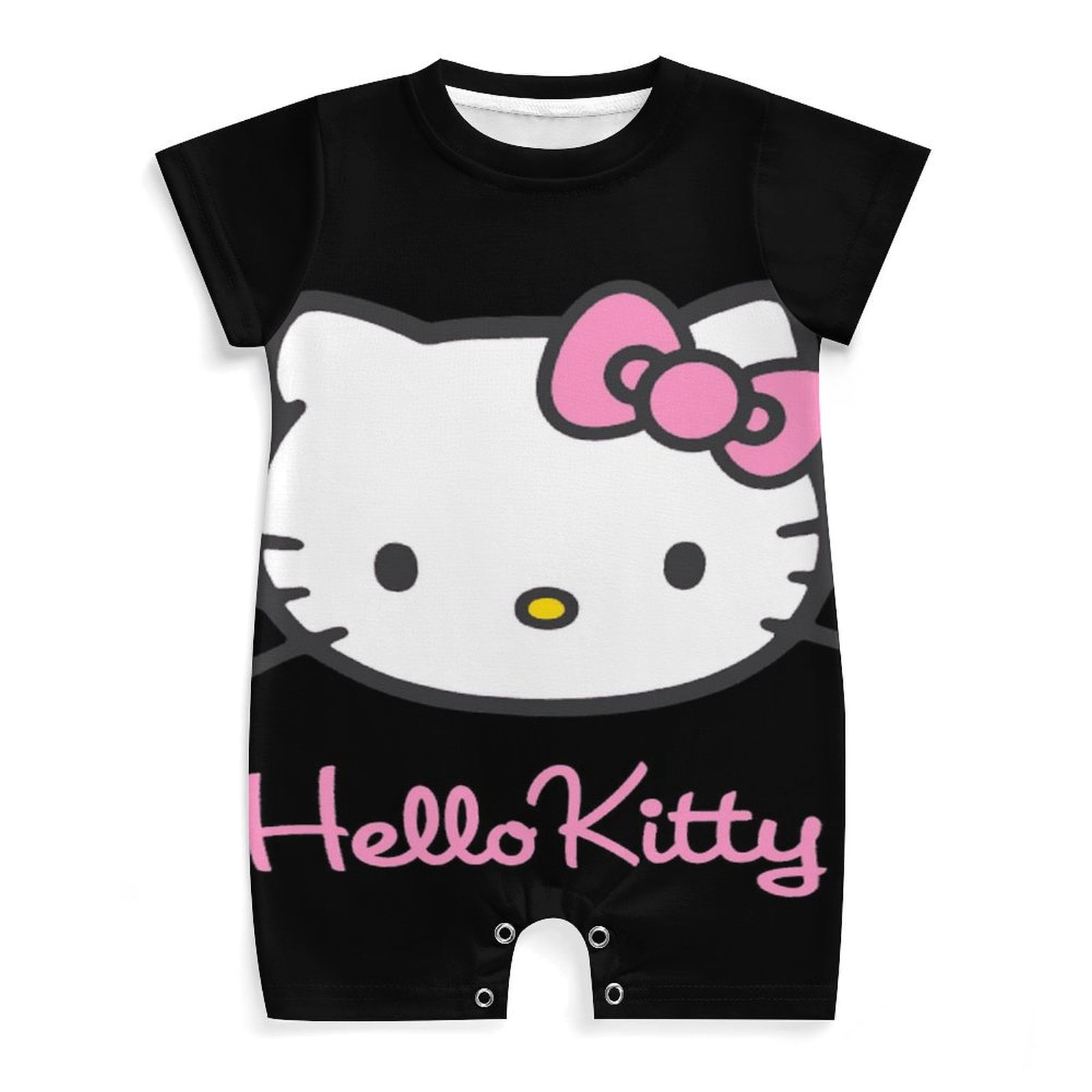 Hello Kitty Newborn Baby Romper Clothing Infant Short Sleeve Clothes ...