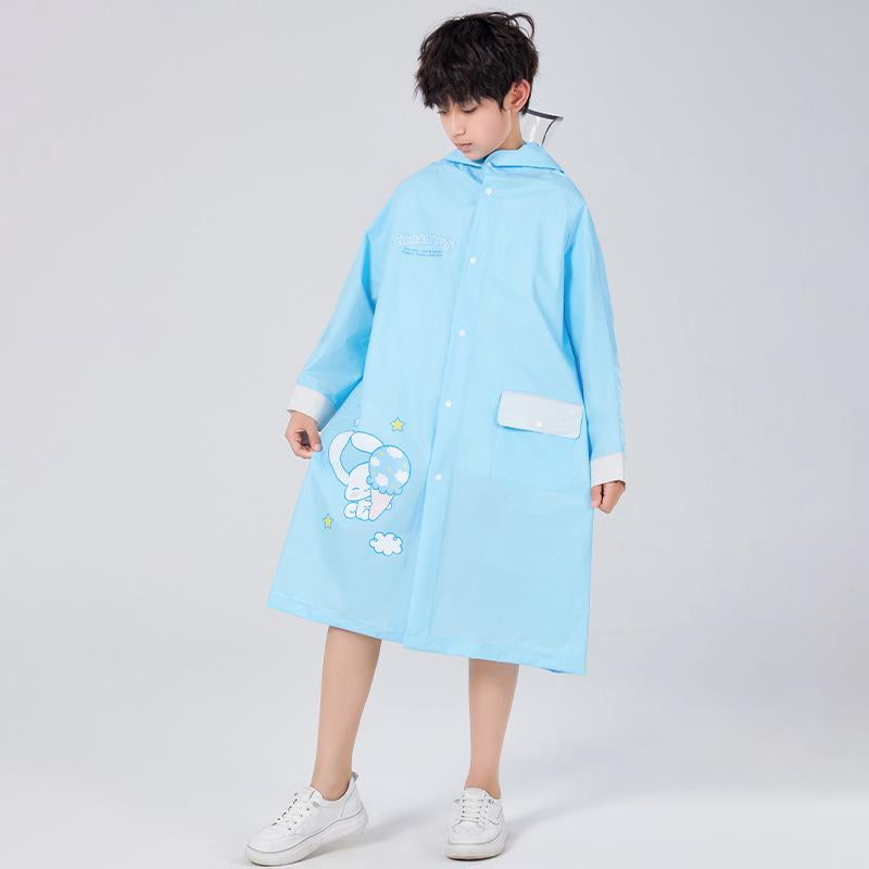 Hello Kitty Outdoor Poncho Sanrio Kawaii Anime Printing Waterproof Rain ...