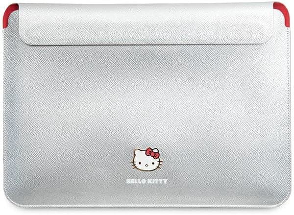 Hello Kitty PU Metal Logo Sleeve for 14" Laptop Silver - HKCS14PGHDLMS ...