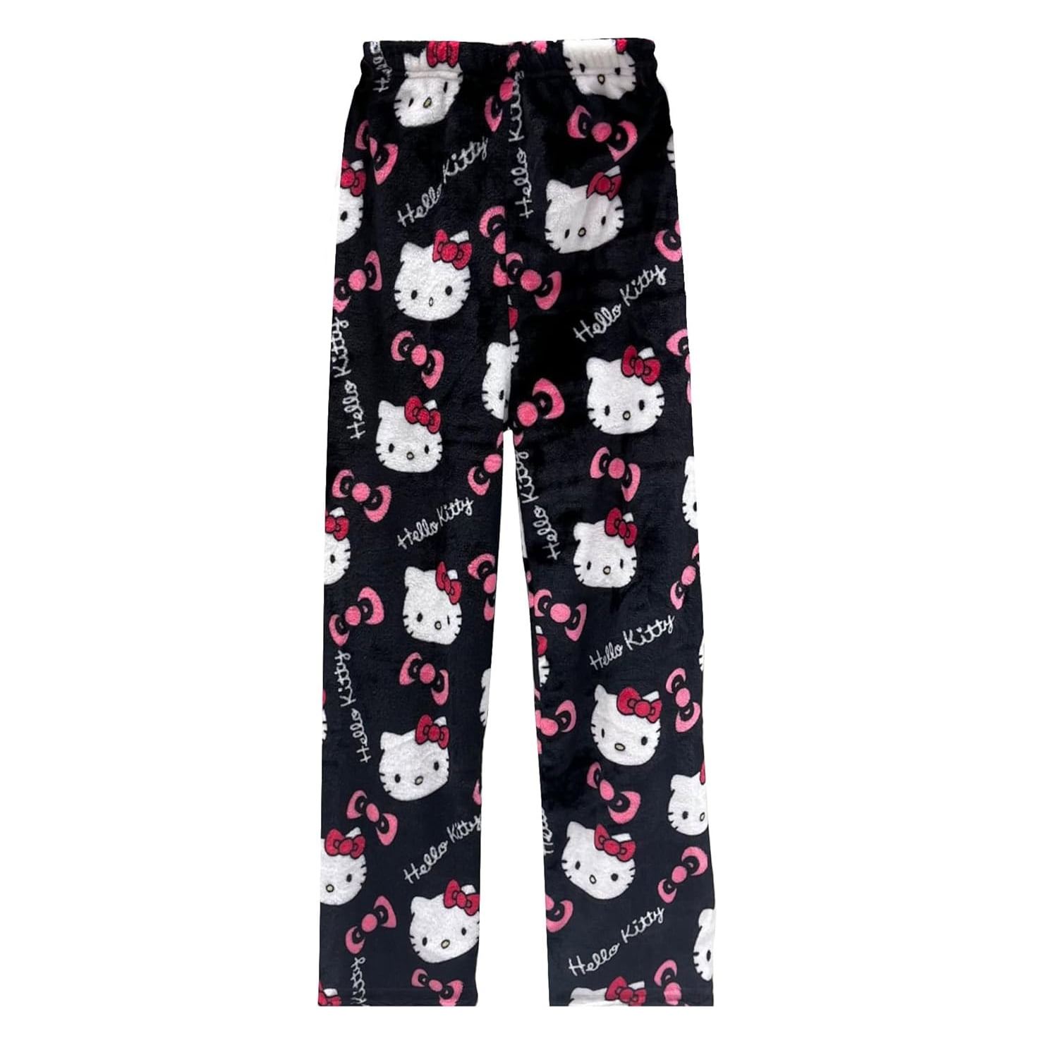 Pajama Pants Hello Kitty Flannel Pajama Pants, Cartoon Cat Print, Cozy ...