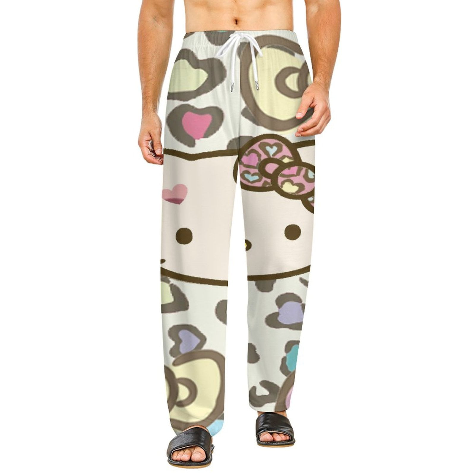 Hello Kitty Pajama Pants for Men Women Funny All Over Print Adult ...