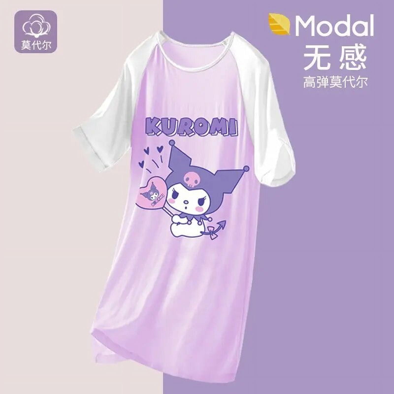 Hello Kitty Pajamas Girls 2024 Sanrio Kawaii Anime Cinnamoroll Kuromi ...