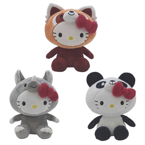 Hello Kitty Panda 9" Wildlife Plushies COSTUME - Brand New - Walmart.com