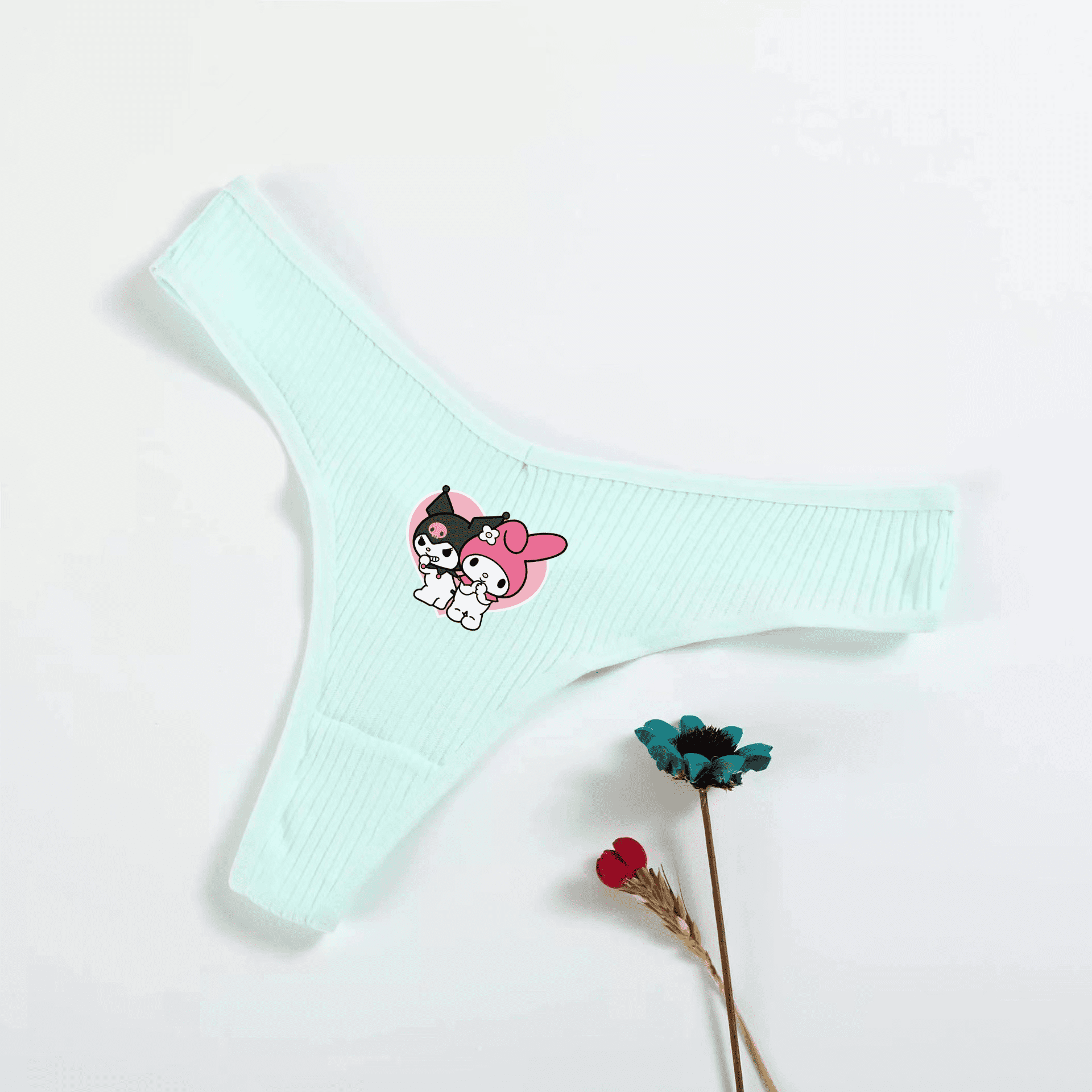 Hello Kitty Panty Cartoon Sanrios Anime Kuromi Cotton Sexy Underwear Kawaii Sweet Seductive
