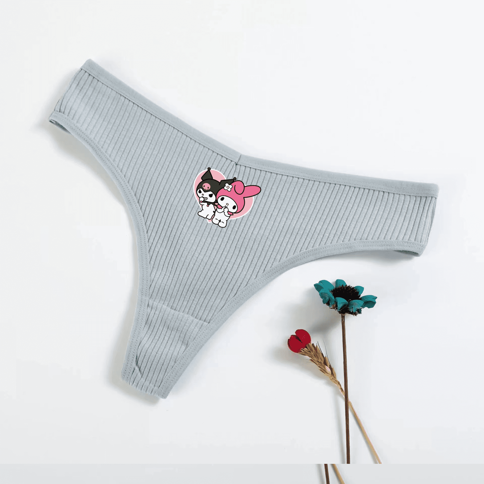 Hello Kitty Panty Cartoon Sanrios Anime Kuromi Cotton Sexy Underwear Kawaii Sweet Seductive
