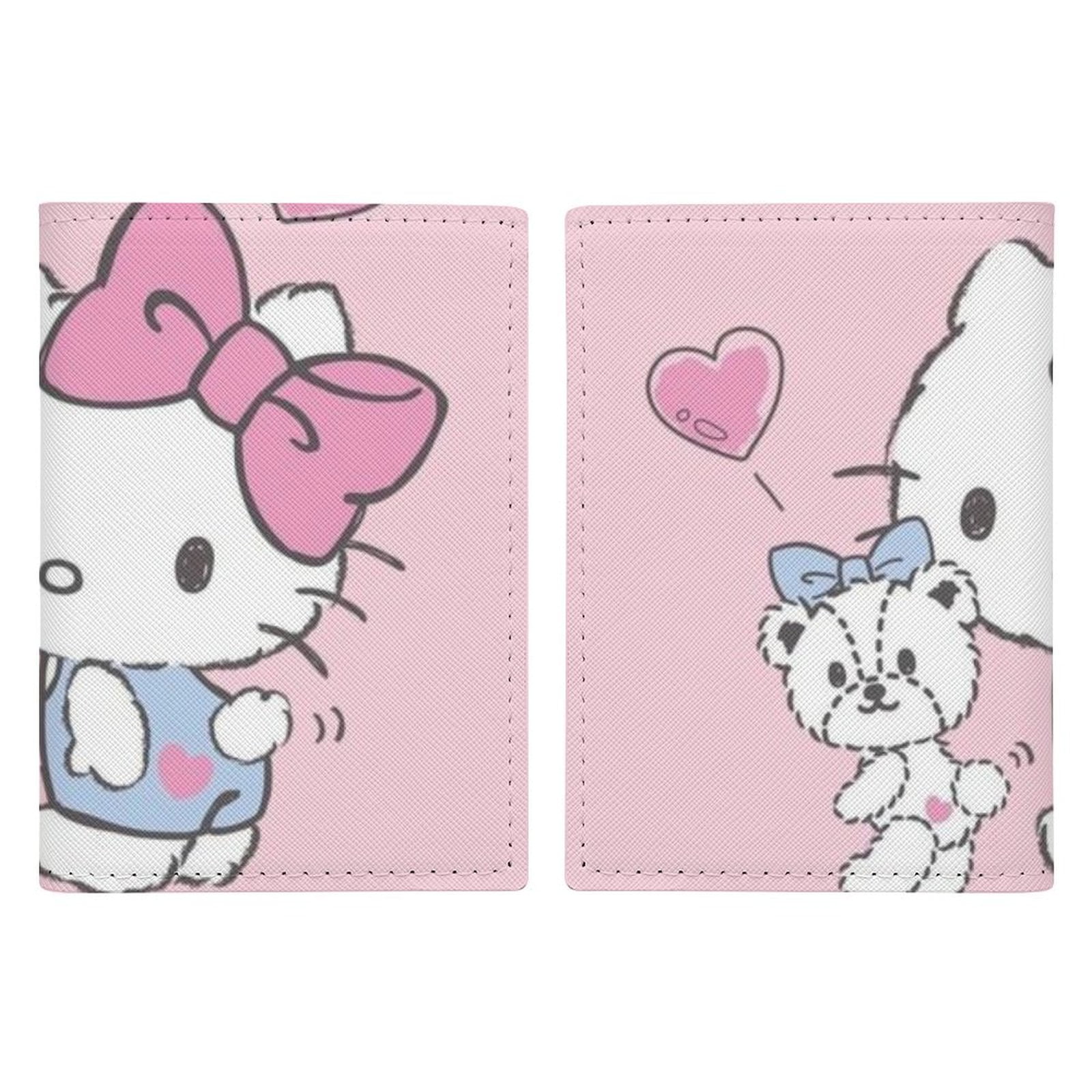 Hello Kitty Passport Cover with Zipper Closure & Sim Pockets ...